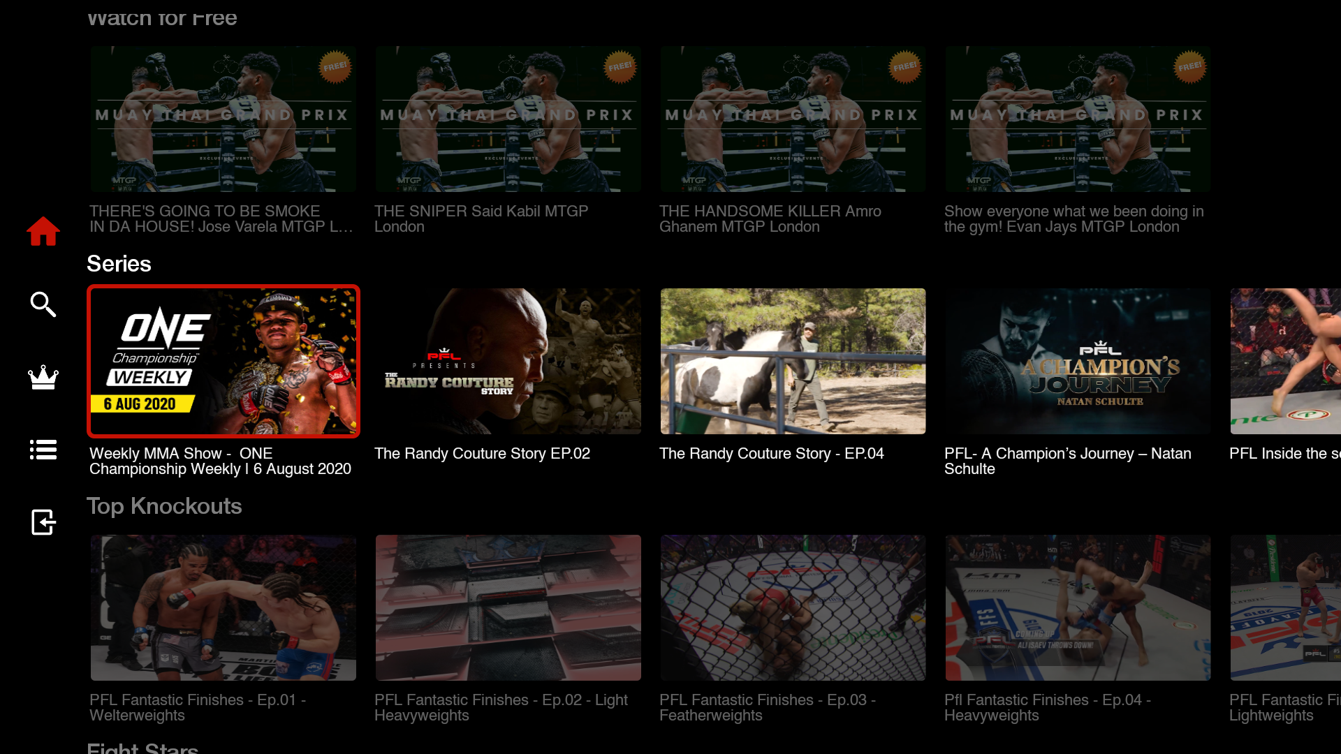 MMA TV - App on Amazon Appstore