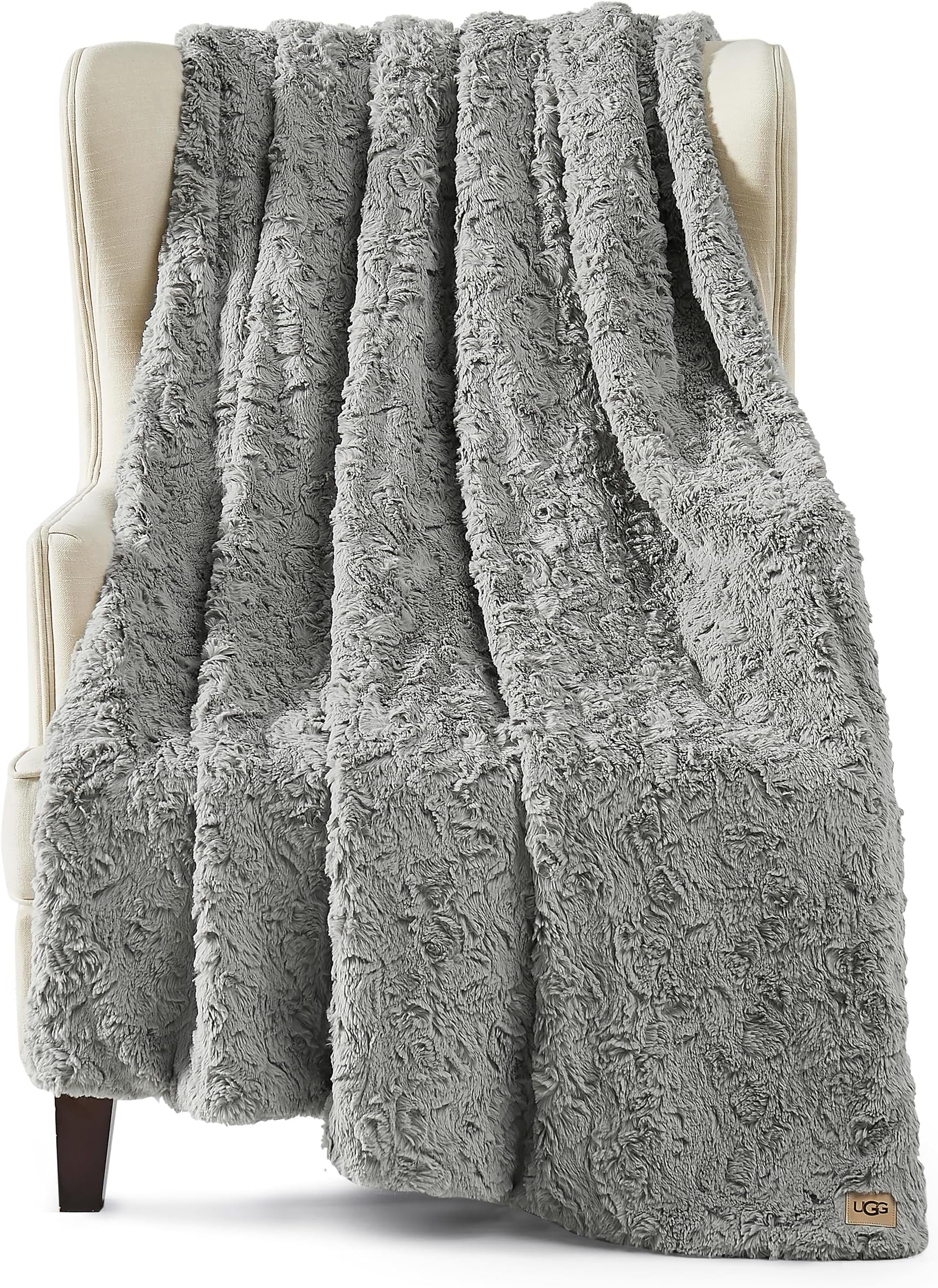 Amazon.com: UGG 1465 Bliss Luxurious Oversized All Season Fluffy Throw ...