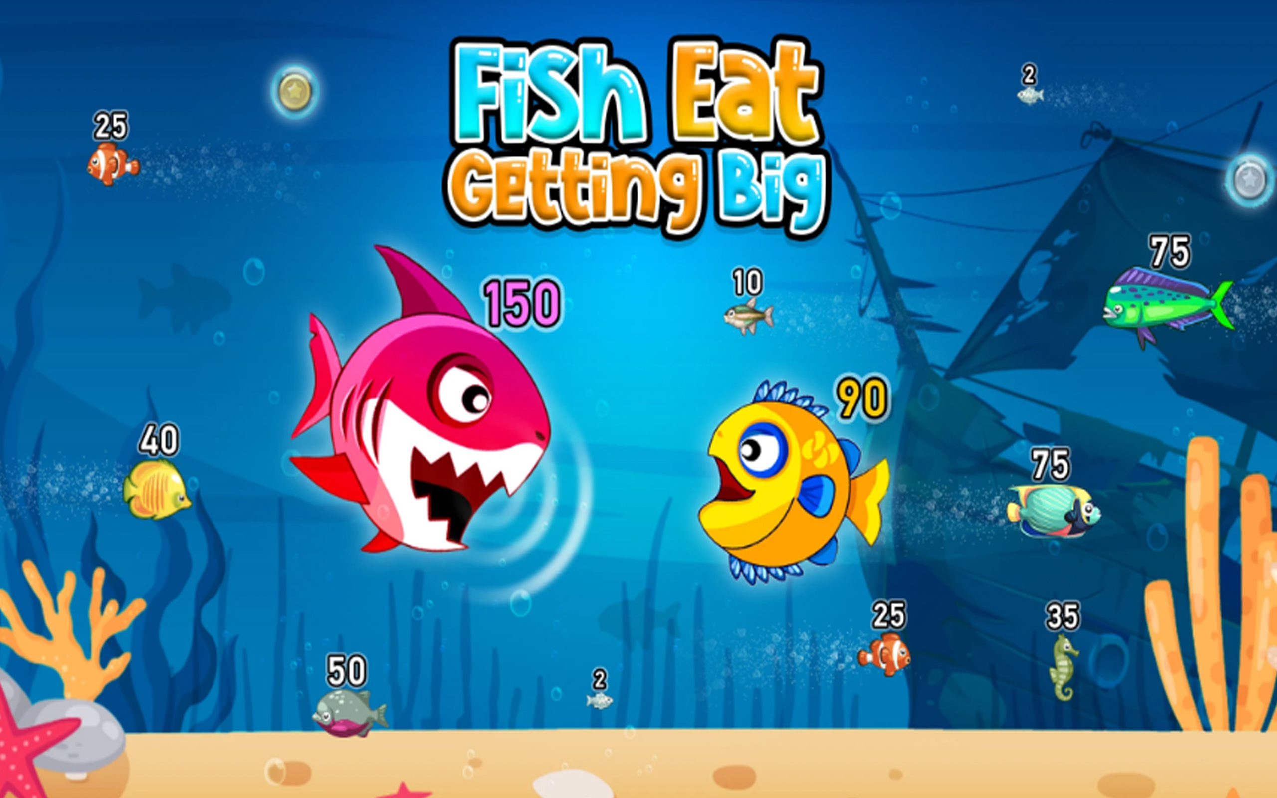 Fish Eat Getting Big - App on Amazon Appstore