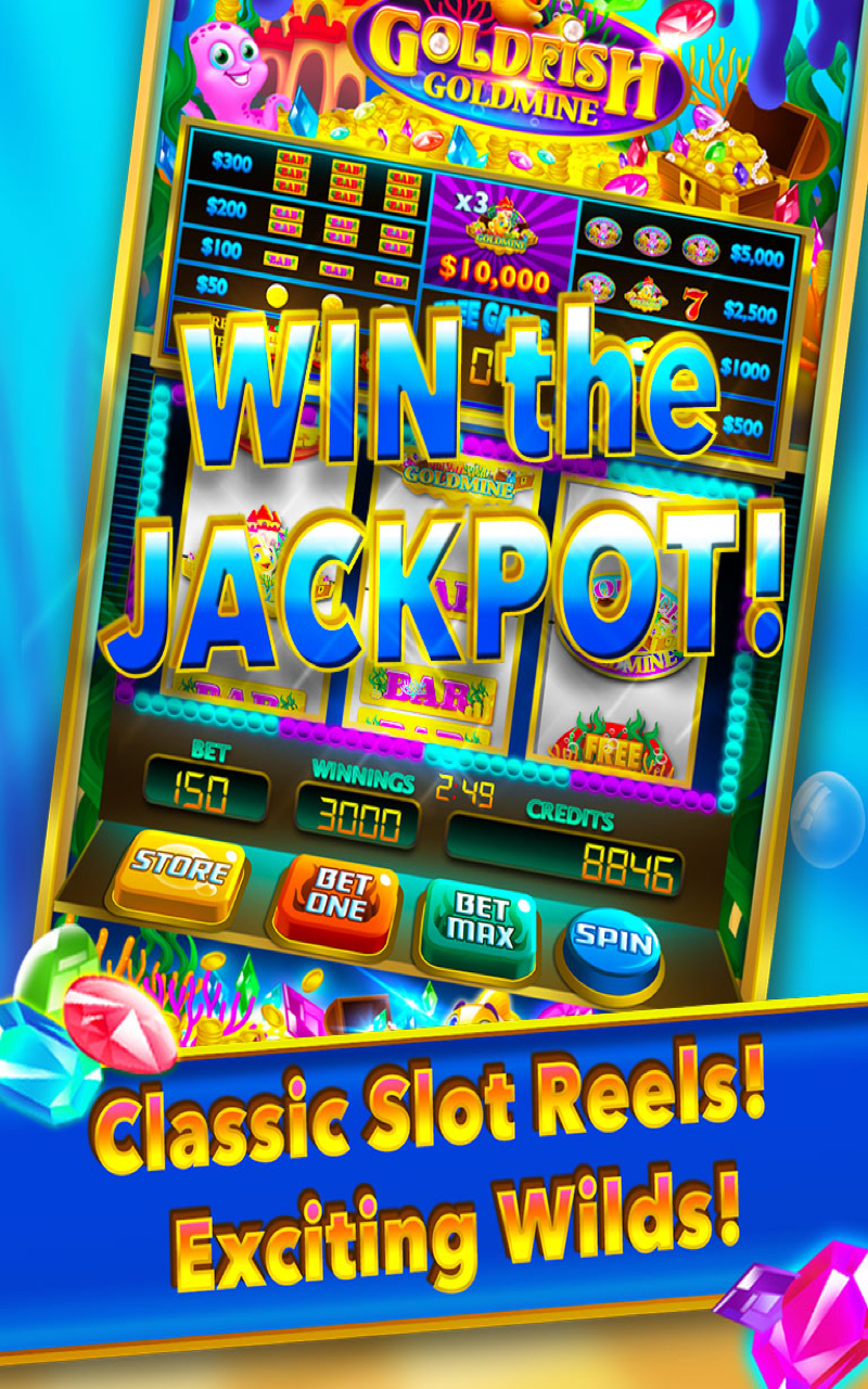 Goldfish Goldmine – Old Vegas Classic Slot Machines Game, Free Spins ...