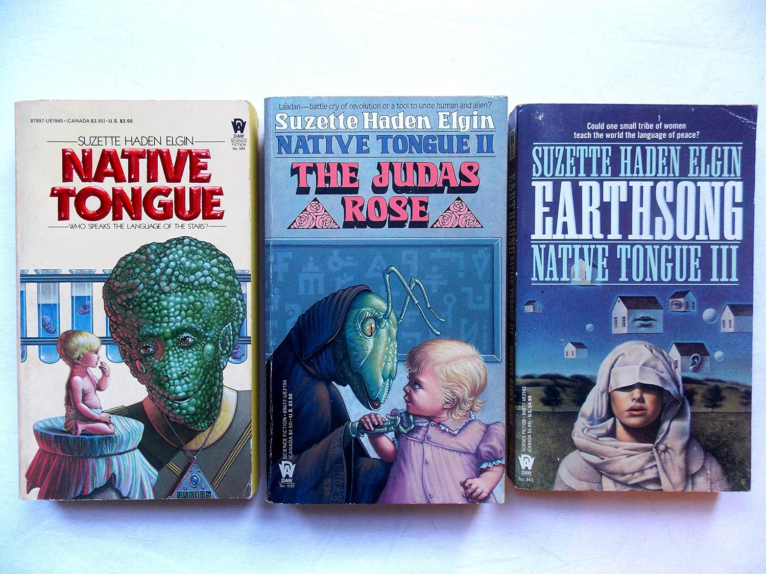 The Native Tongue Trilogy 3 Volumes Complete: #1 Native Tongue / #2 The ...