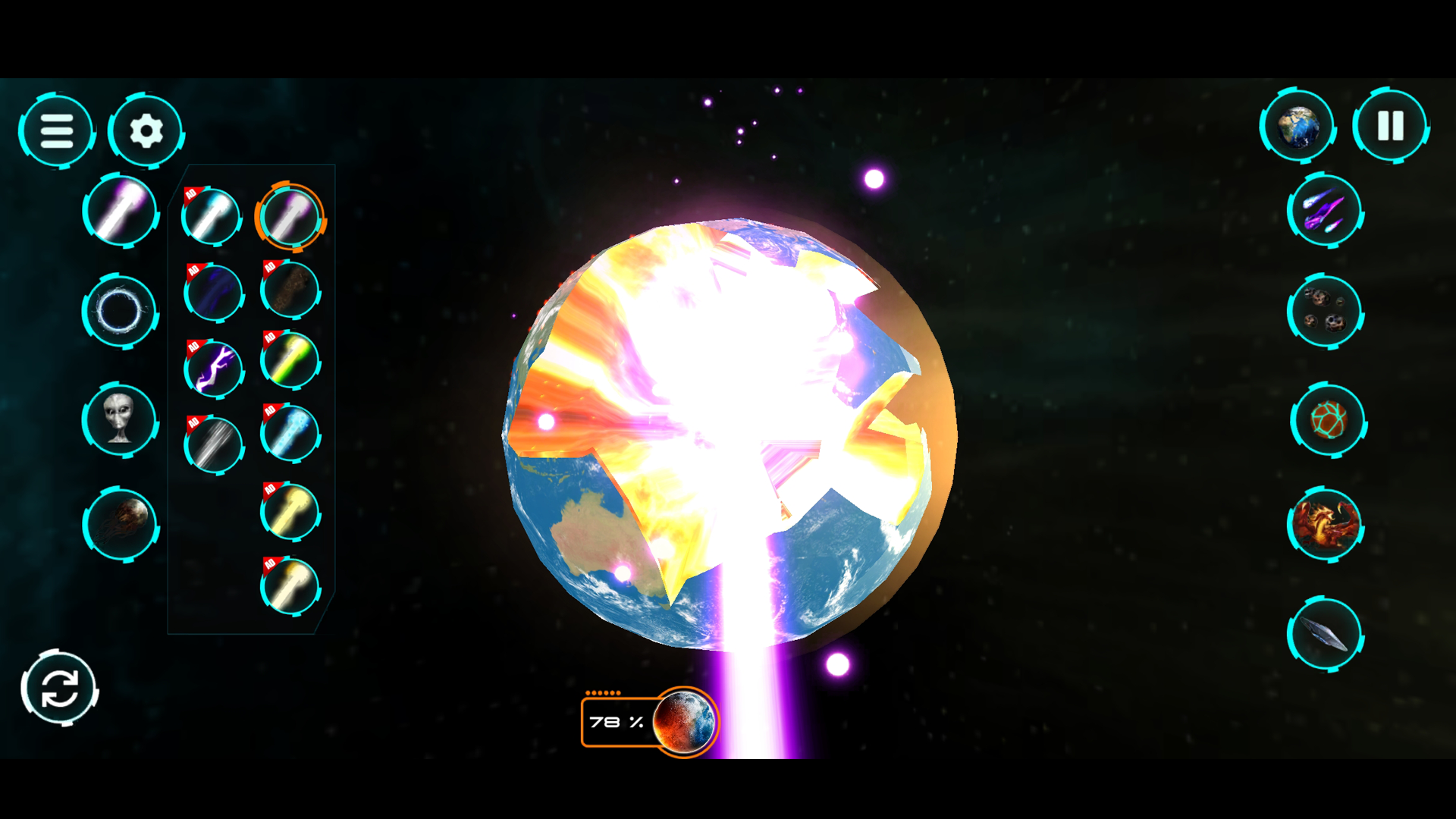 Galaxy Smash : Solar System Destruction Simulator - App on the Amazon ...