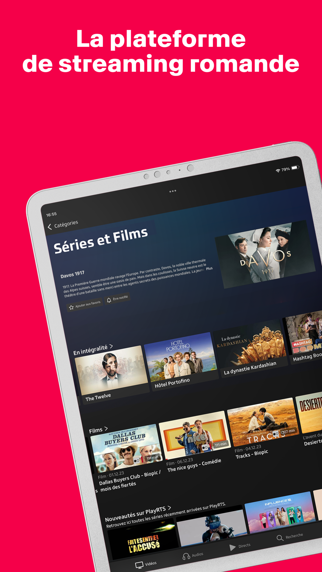 Play RTS : streaming & replay - Application sur Amazon Appstore