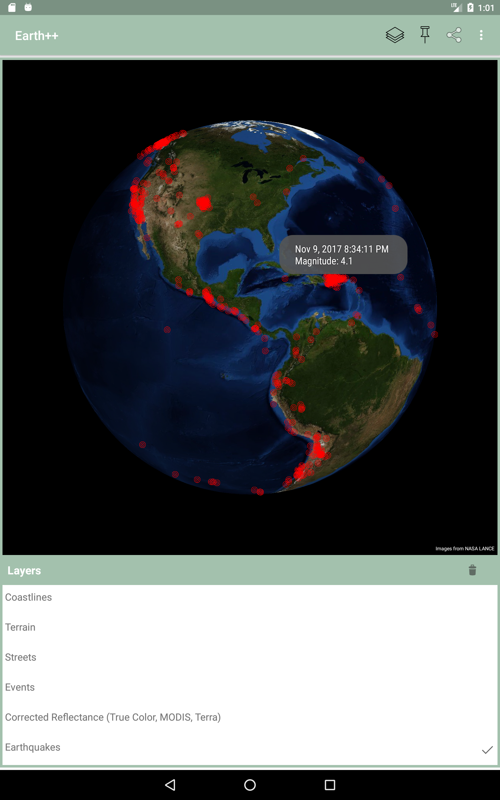 Earth++: app su Amazon Appstore