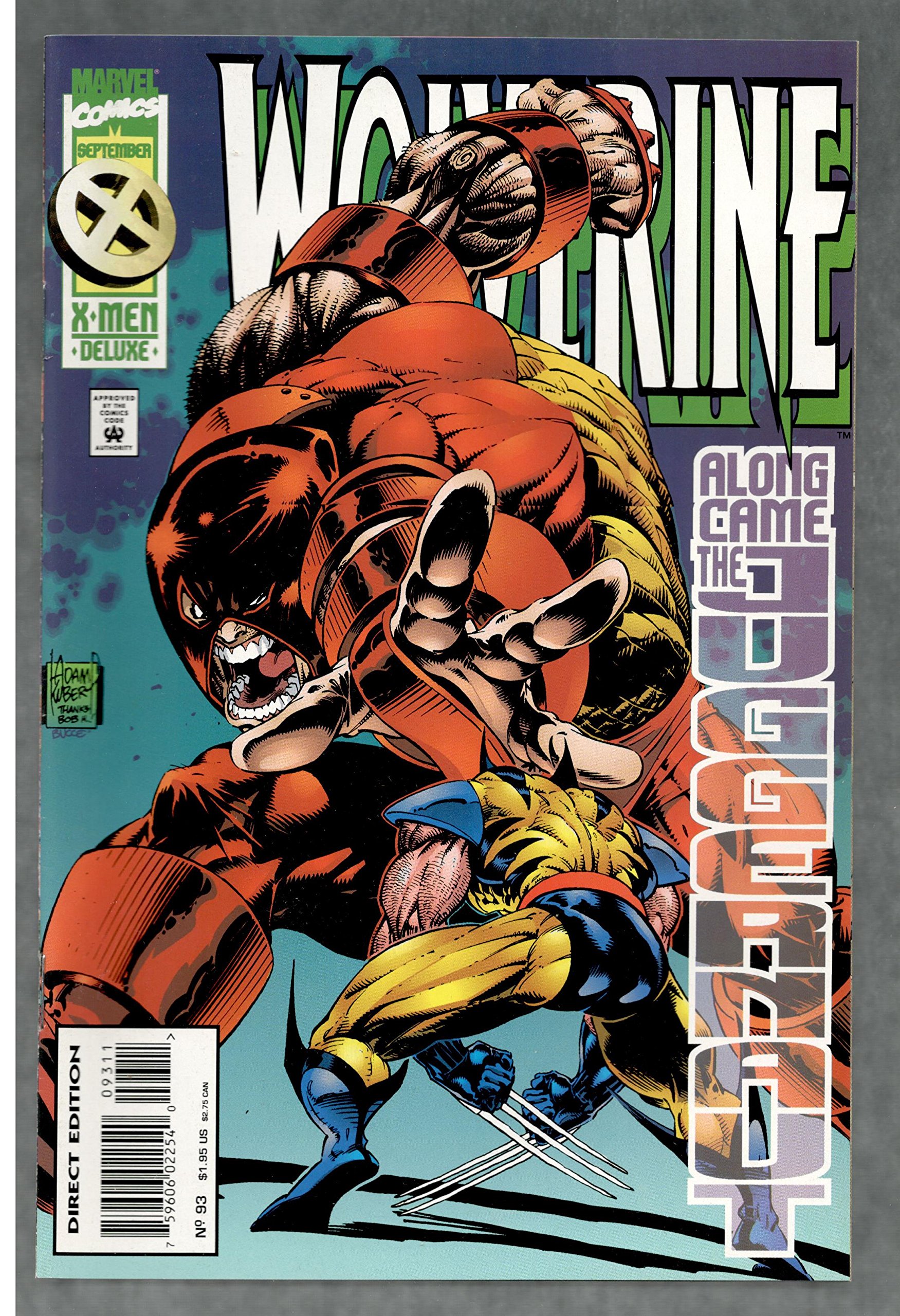 Amazon.com: Wolverine #93 "Juggernaut Appearance": Larry Hama: Books