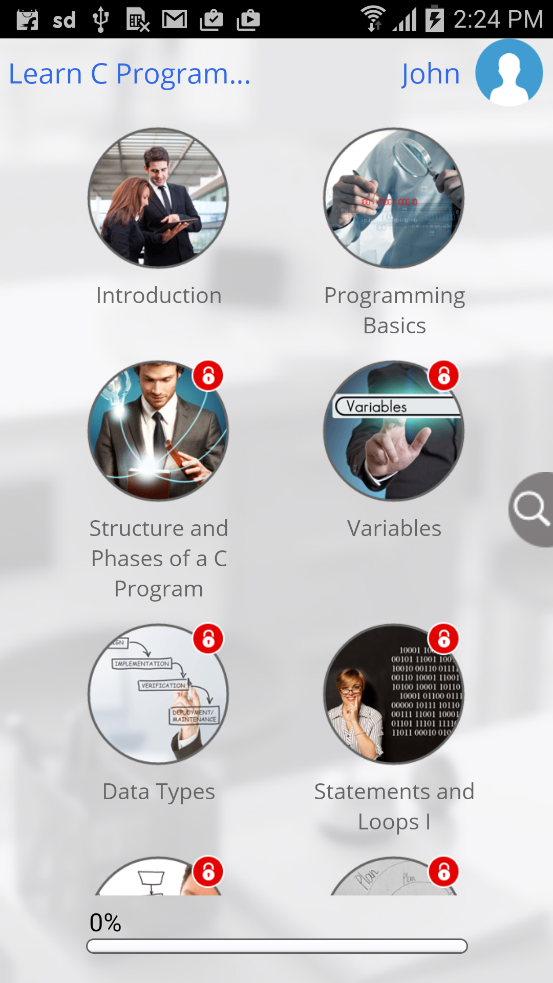 Learn C Programming by GoLearningBus:Amazon.in:Appstore for Android