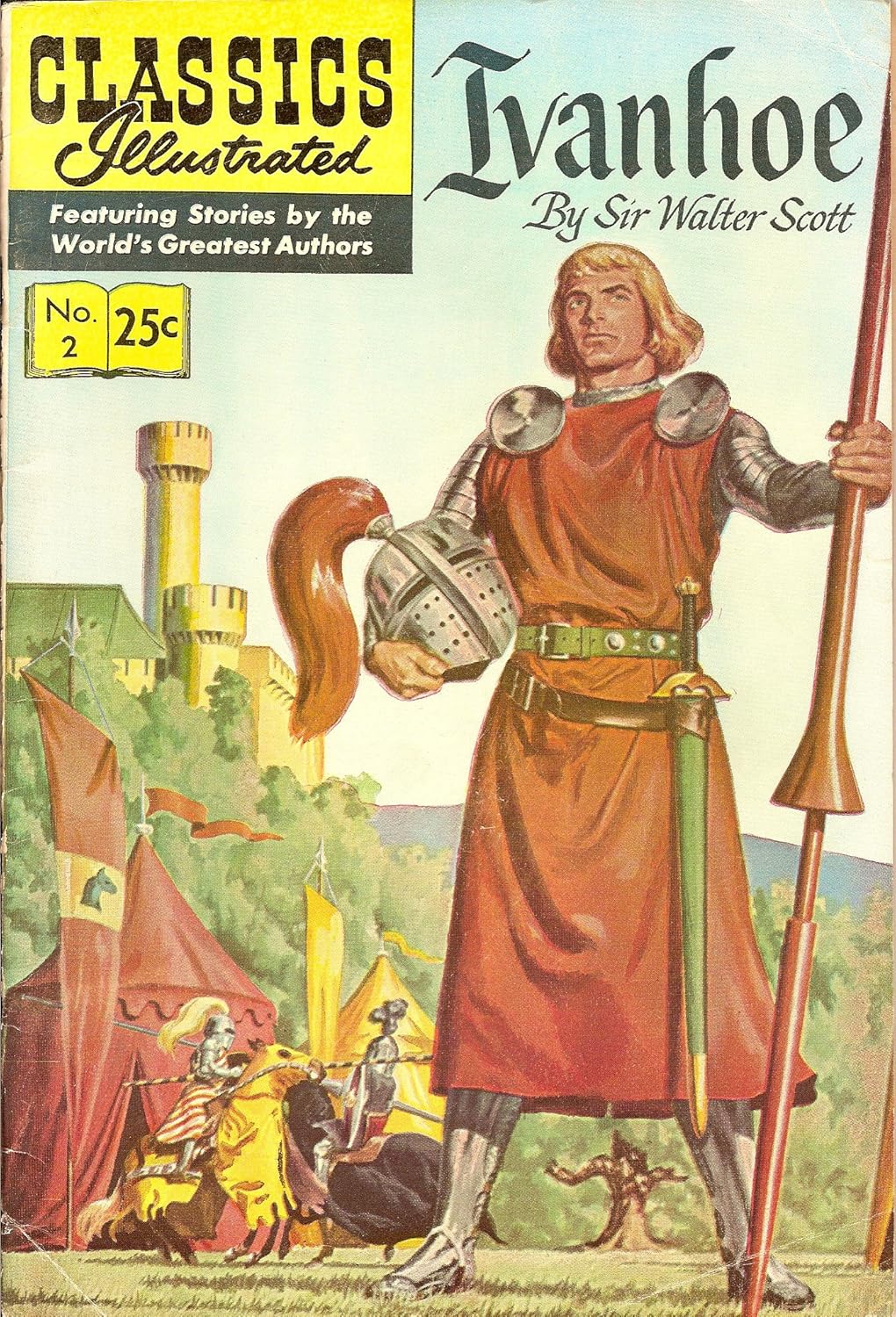Ivanhoe (Classics Illustrated, Volume 2): Sir Walter Scott: Amazon.com ...
