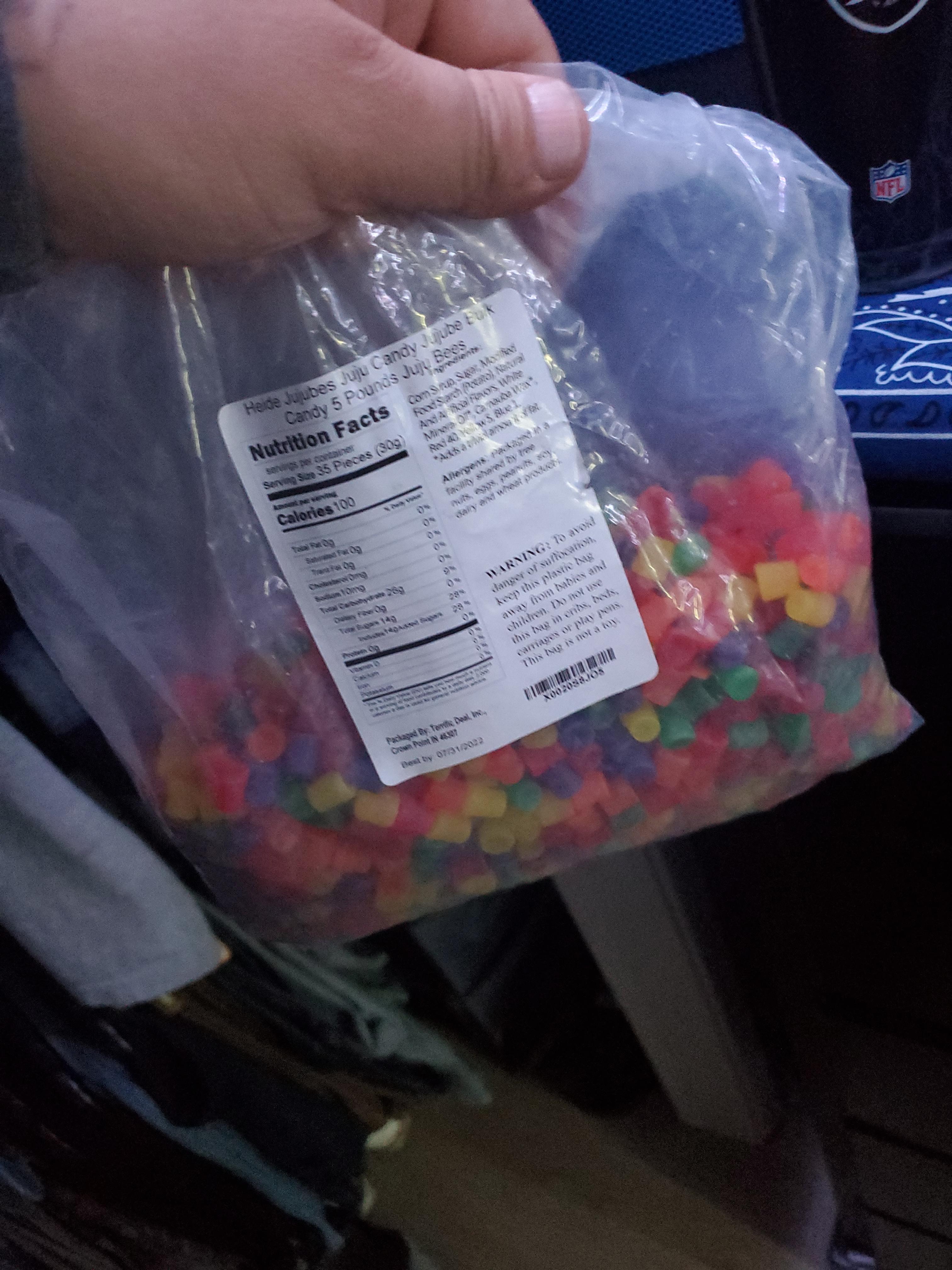 Amazon.com : Heide Jujubes Juju Candy Jujube Bulk Candy 5 Pounds Juju ...