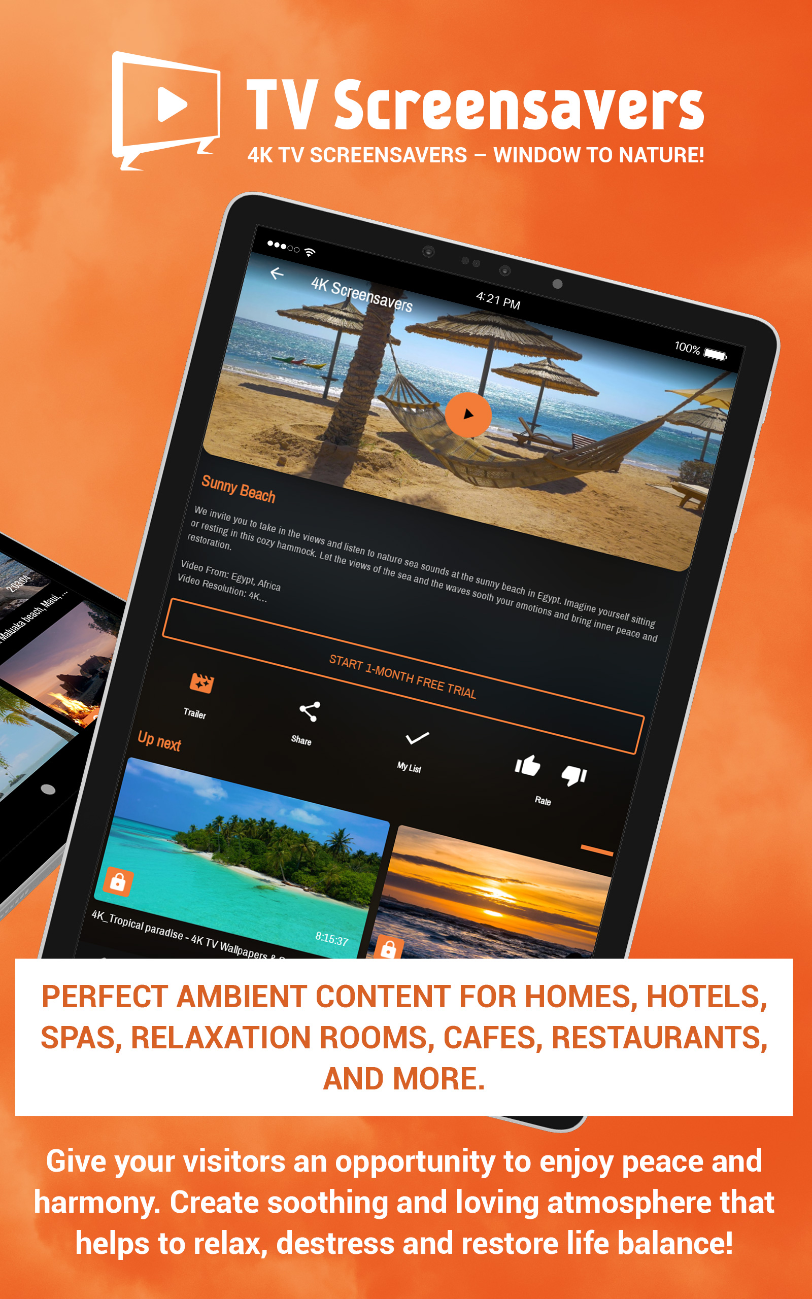 4K Screensavers for TV - App on Amazon Appstore