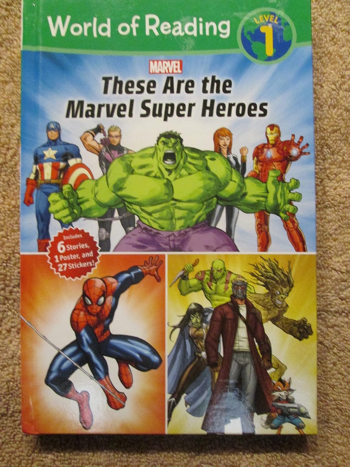 These Are the Marvel Super Heroes (World of Reading - Level 1 ...