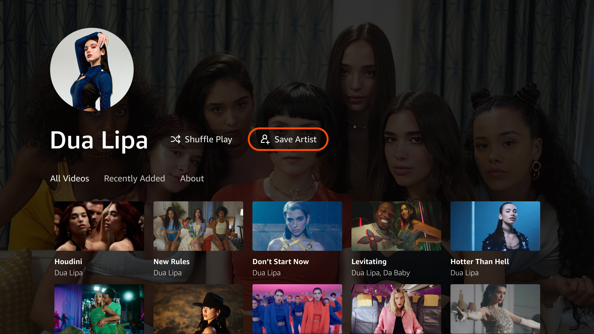 Music Videos on Fire TV - Free - App on Amazon Appstore