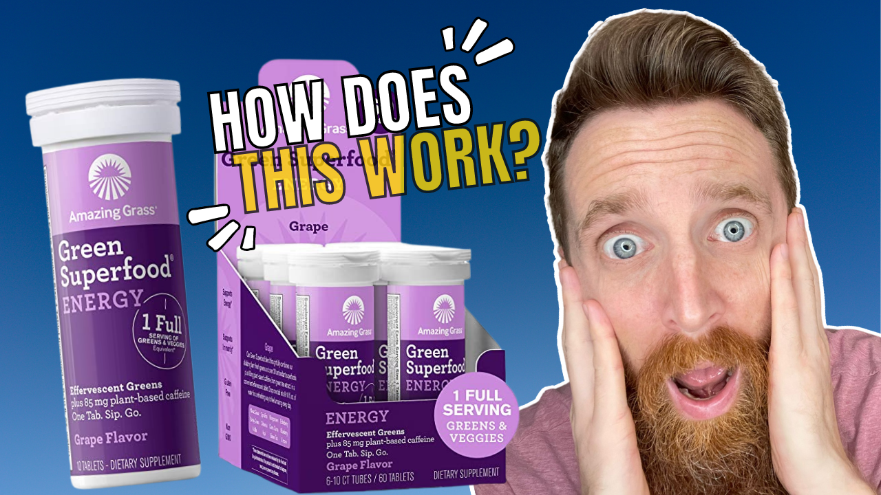 Watch Are Amazing Grass Energy Tablets A Hit Or Miss? on Amazon Live