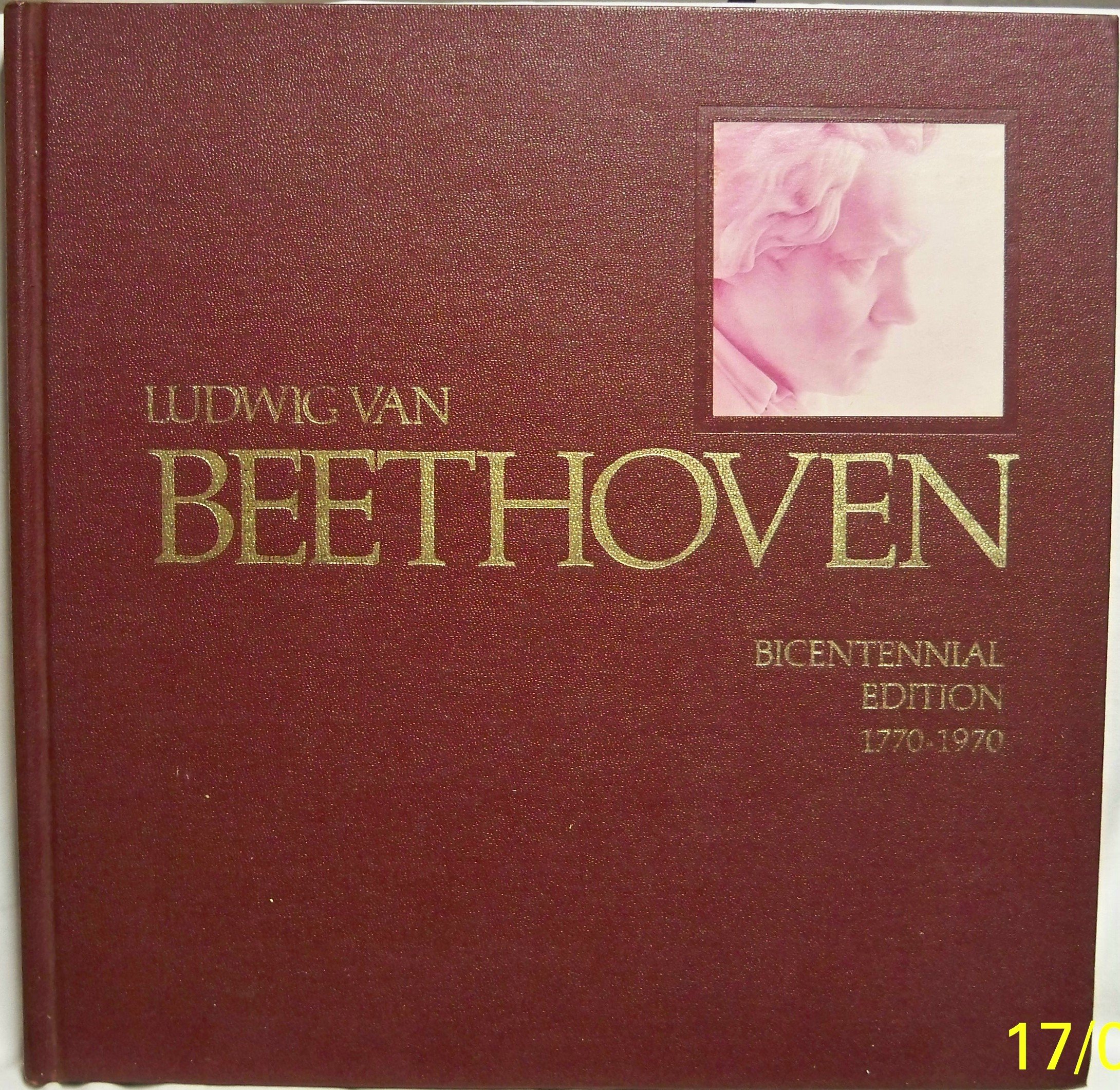Ludwig Van Beethoven: Bicentennial Edition, 1770-1970: Schmidt-Gorg ...