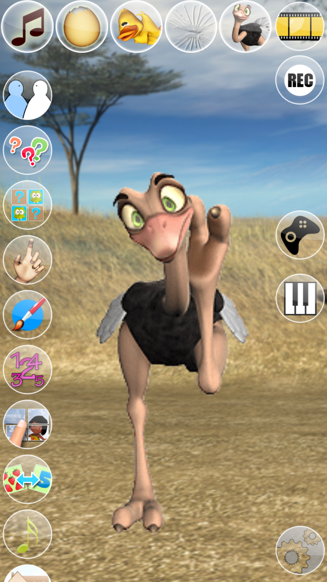 Talking Joe Ostrich (Free) - App on Amazon Appstore