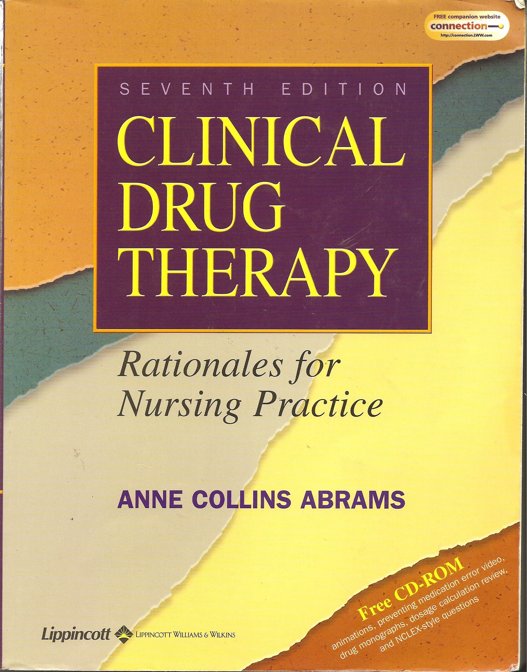 Clinical Drug Therapy: Rationales for Nursing Practice - Seventh 7th ...