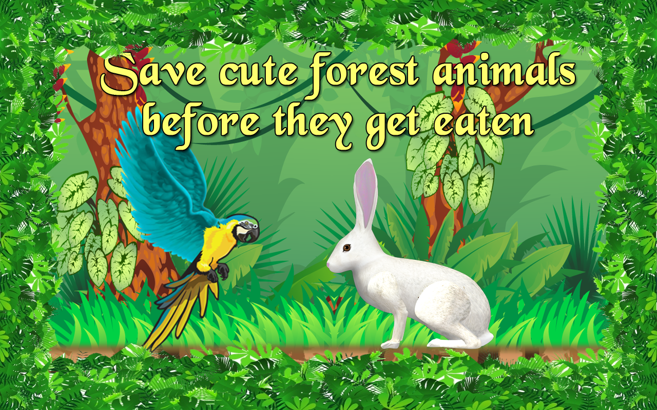 Forest Safari Tiger Hunting - The funny Hunter saving cute animals ...