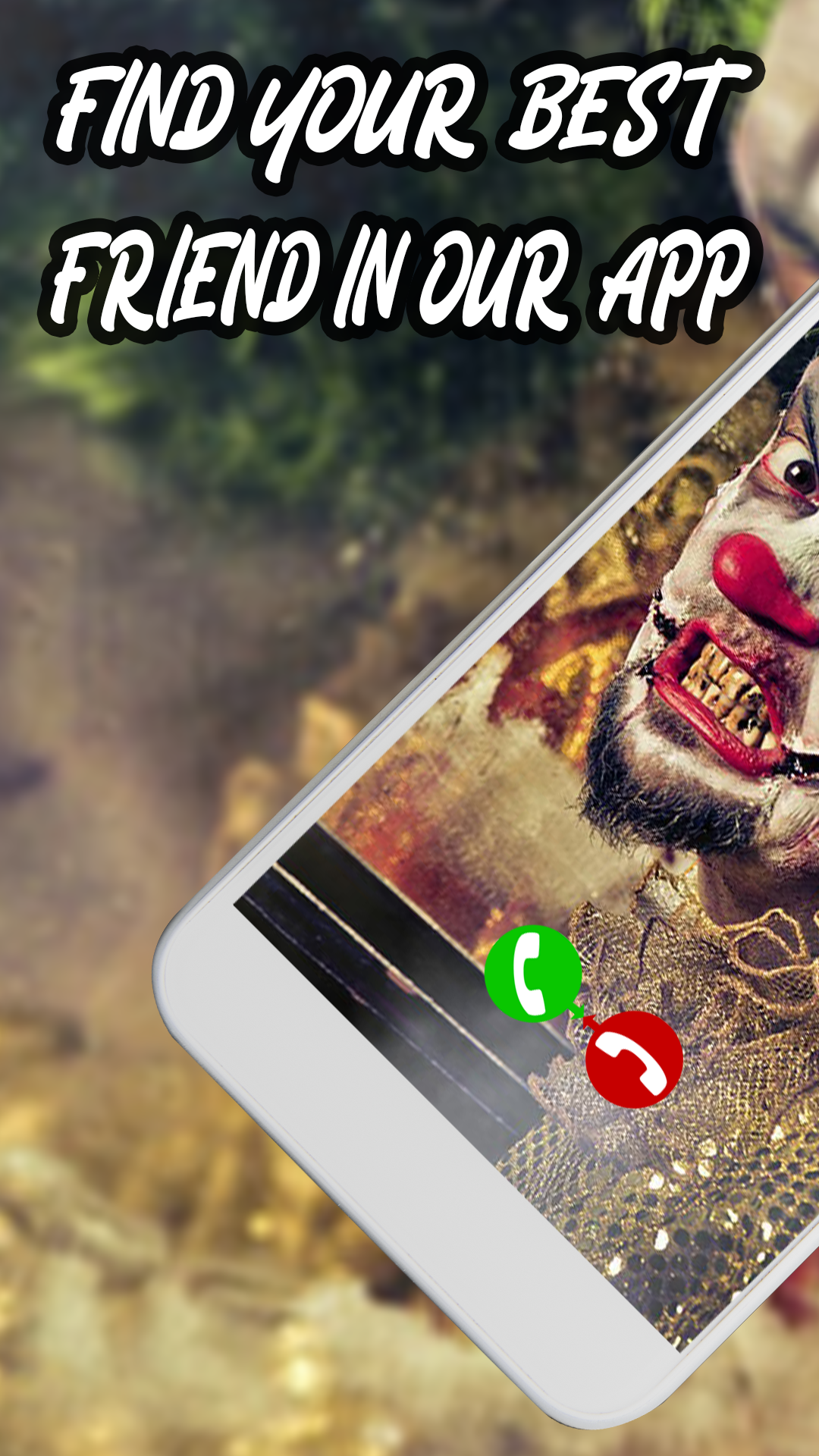 Speak with Killer Evil Clown - Fake Video Call Evil Killer Clown Game ...