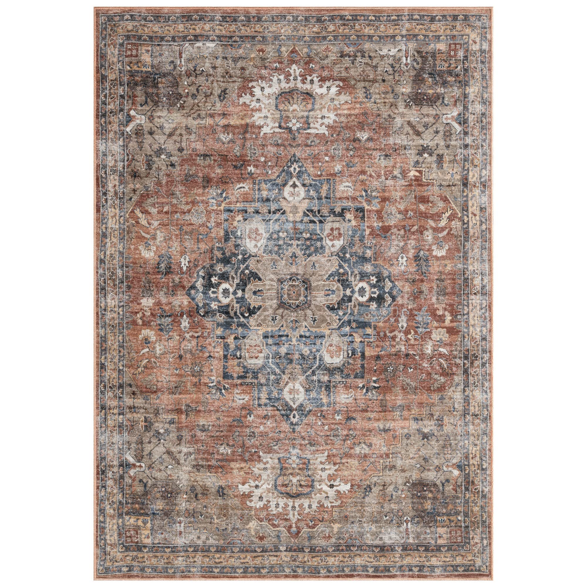 Everwash Home Dynamix Callaghan Esther Bohemian Medallion Machine ...