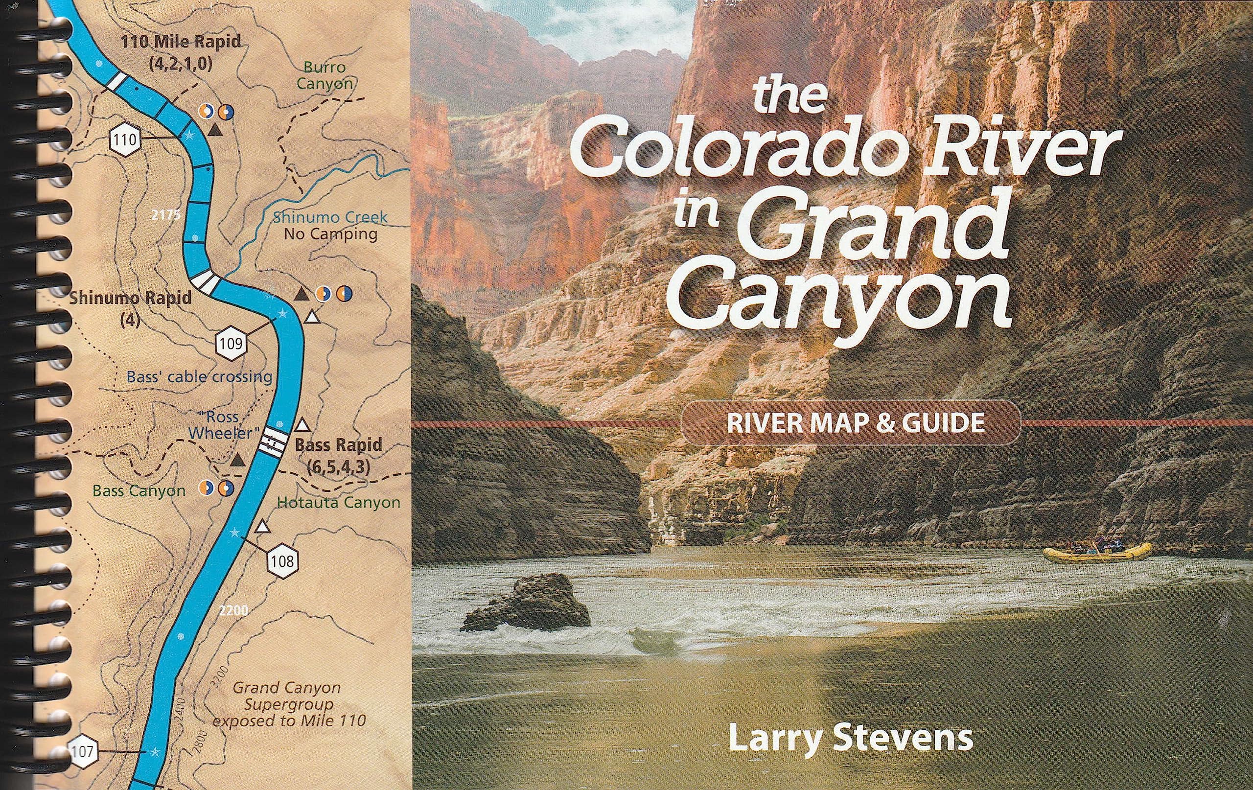 Colorado River Grand Canyon Map