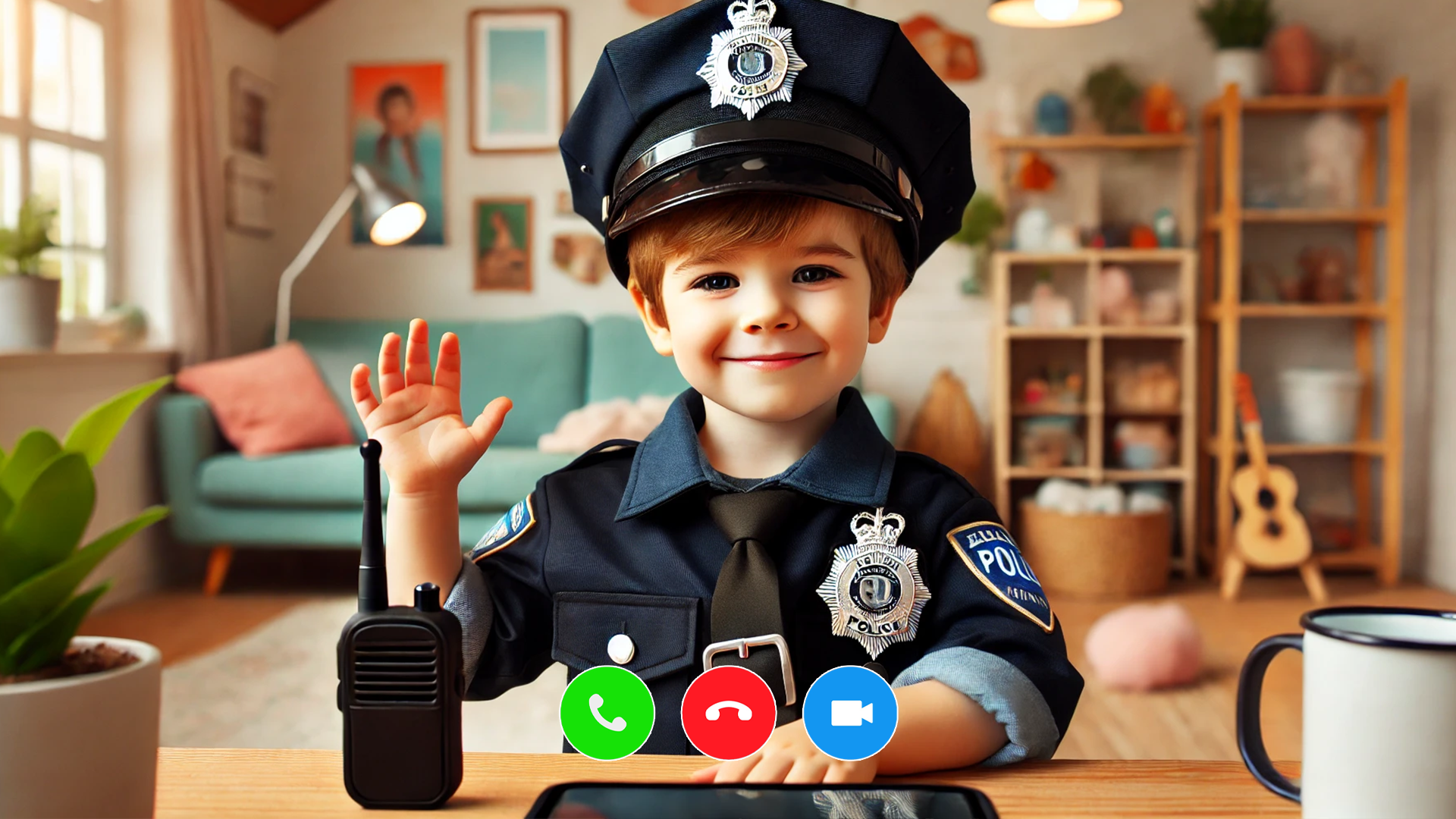 Police Call Prank for Kids: Fake Officer Video Simulation 911 - App on ...