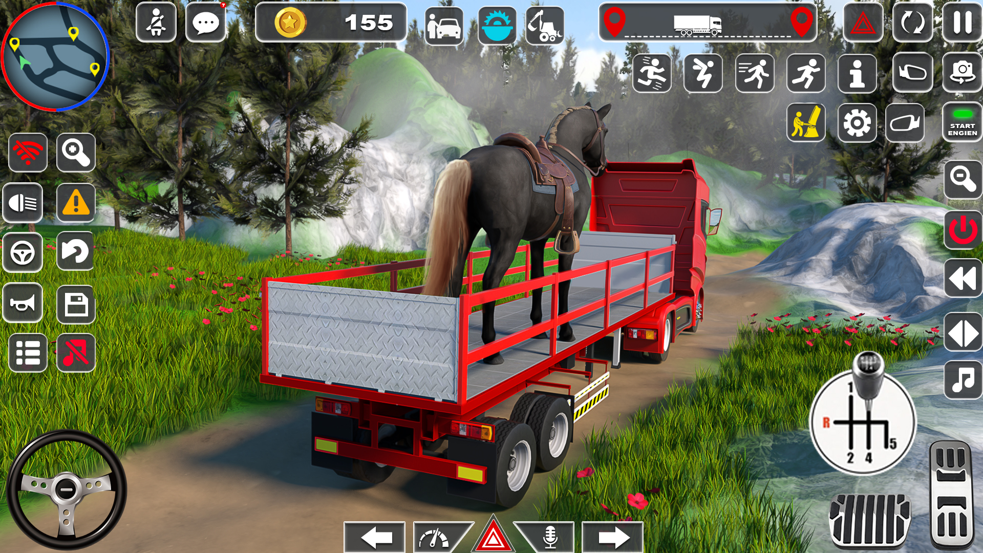 Farm Animal Transporter Truck Driving Games - Horse Transporter Truck ...