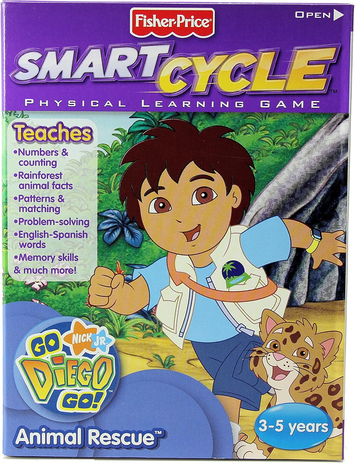 Fisher-Price Smart Cycle Fun-2-Learn [Old Version] Fun-2-Learn Go Diego ...