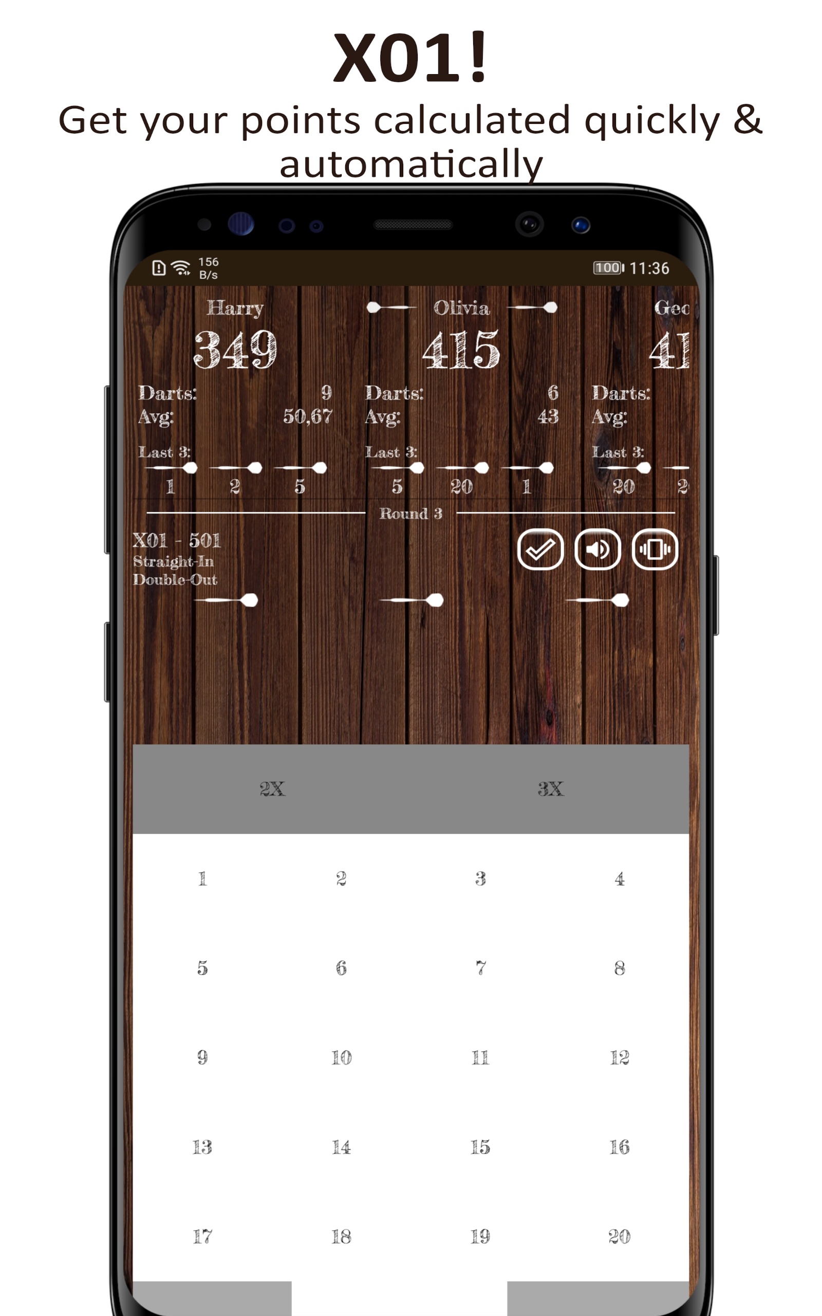 Darts counter-Your scoreboard - App on the Amazon Appstore
