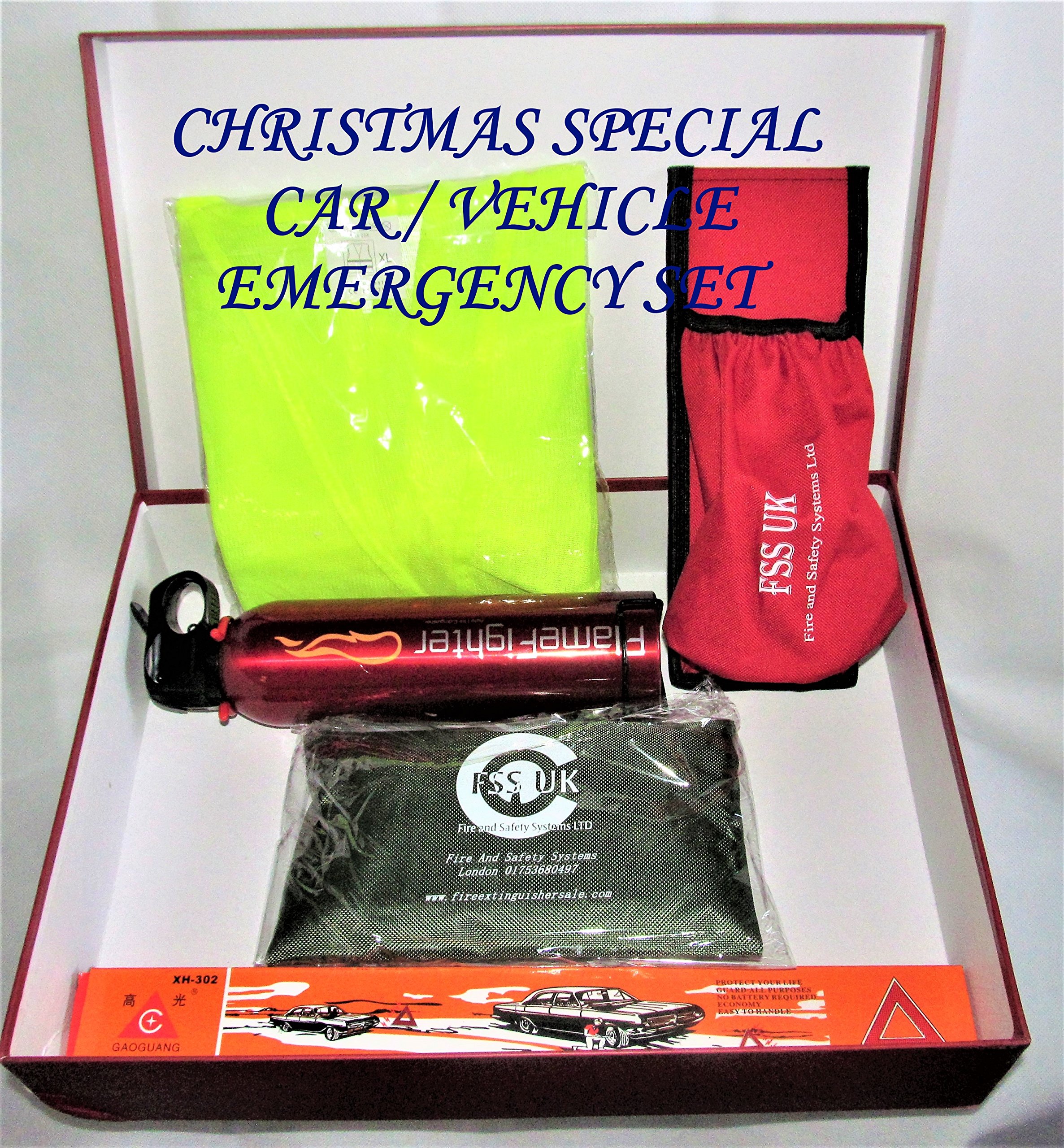 Car Vehicle Safety Emergency Essentials Box Ce Marked Includes Hi ...