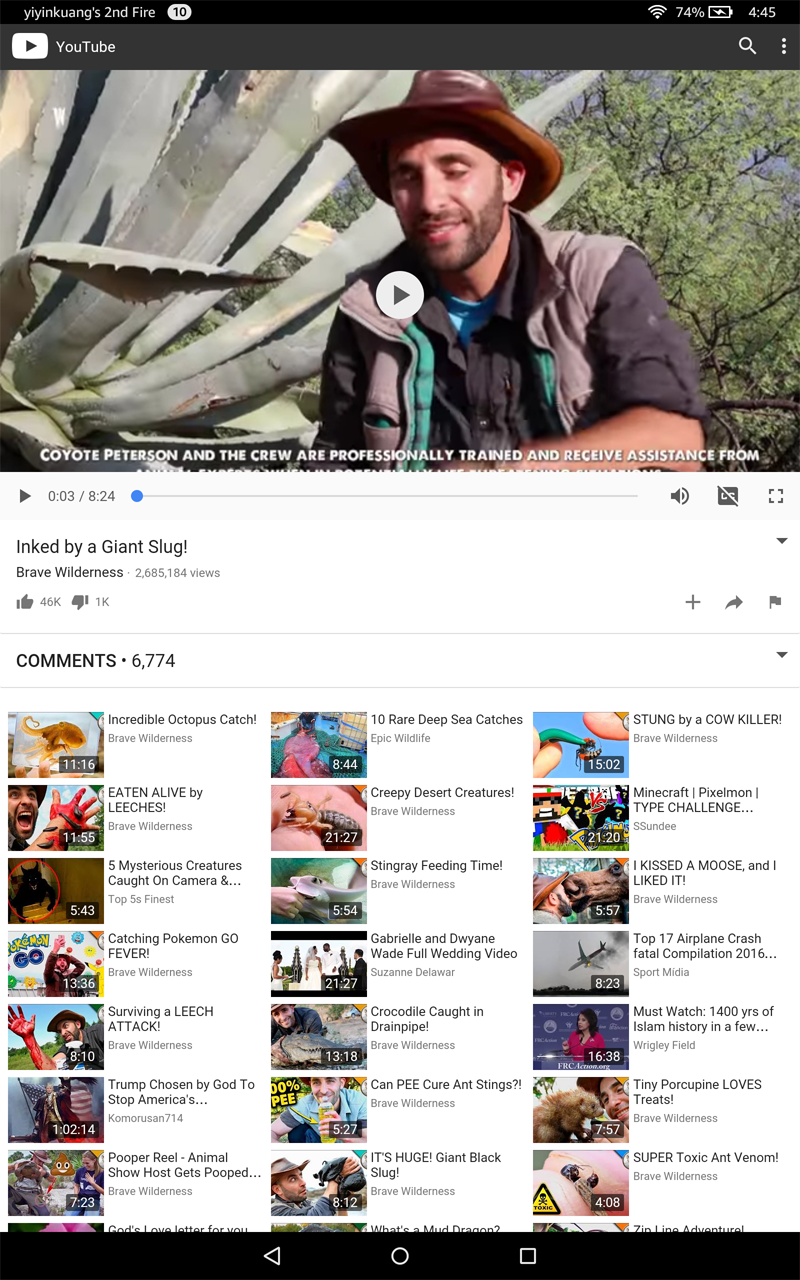 App For YouTube: app su Amazon Appstore