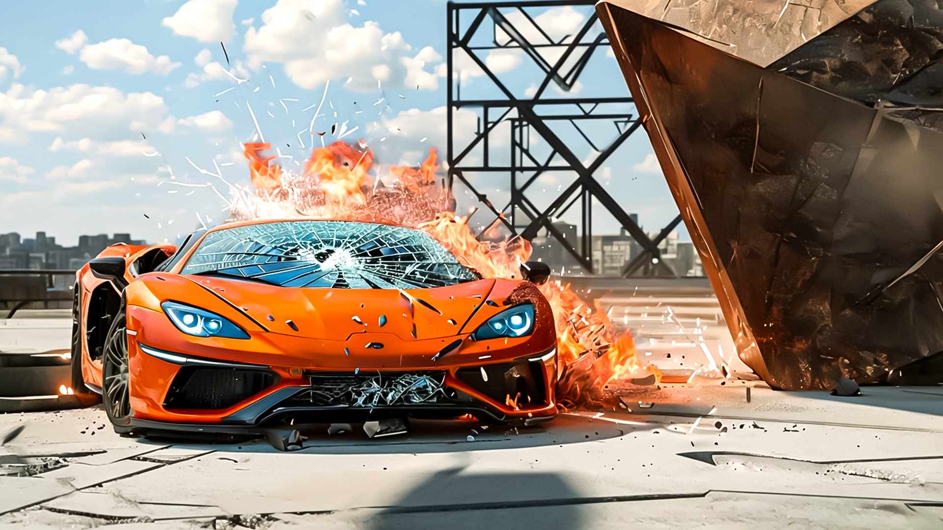 Real Car Crash Simulator Racing Demolition Derby Game - App on Amazon ...