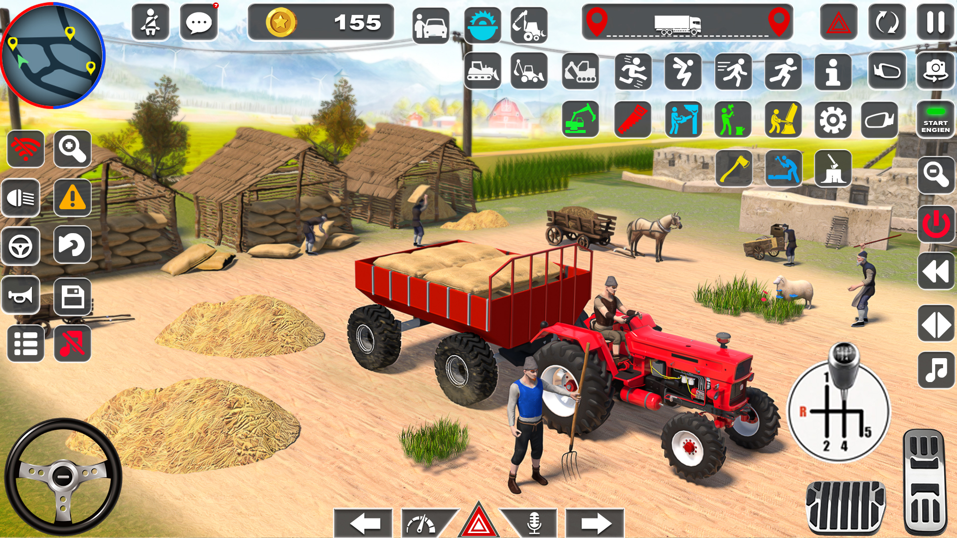Farming Game: Tractor Driving Farming Simulator Free - Open World ...