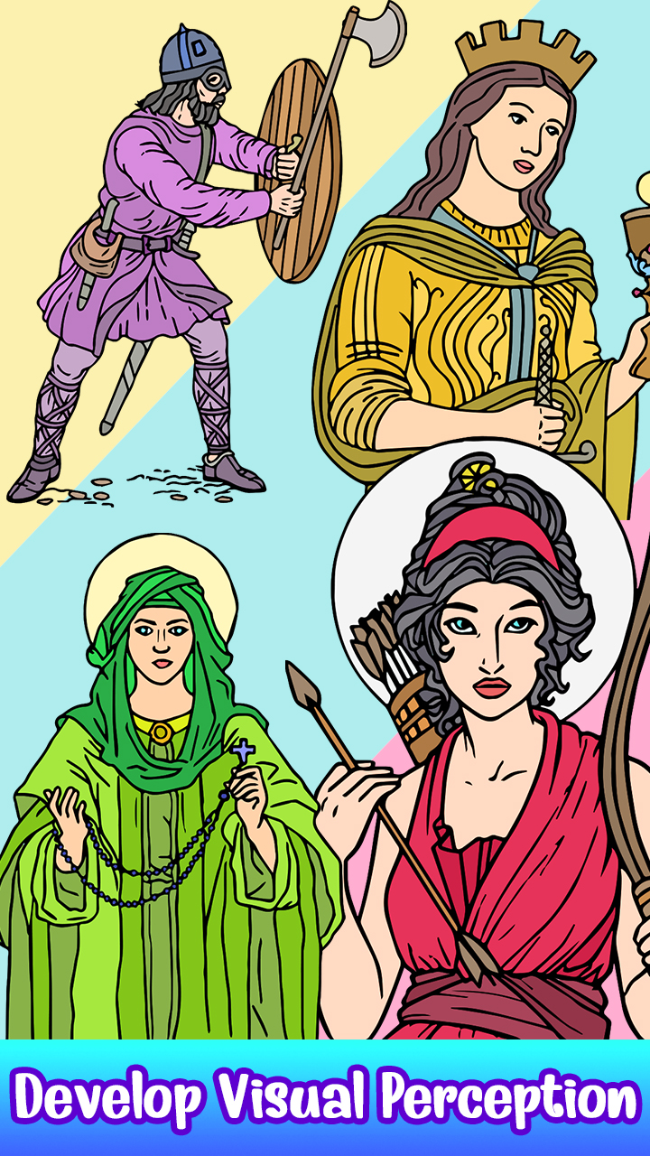 Ancient Era Color By Number - History Coloring Book - App on Amazon ...