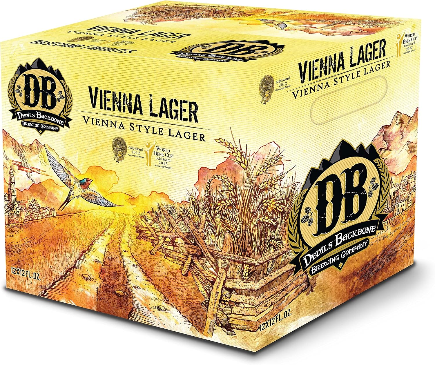 Amazon.com: Devils Backbone, Vienna Lager, 12pk, 12 Fl Oz : Grocery ...