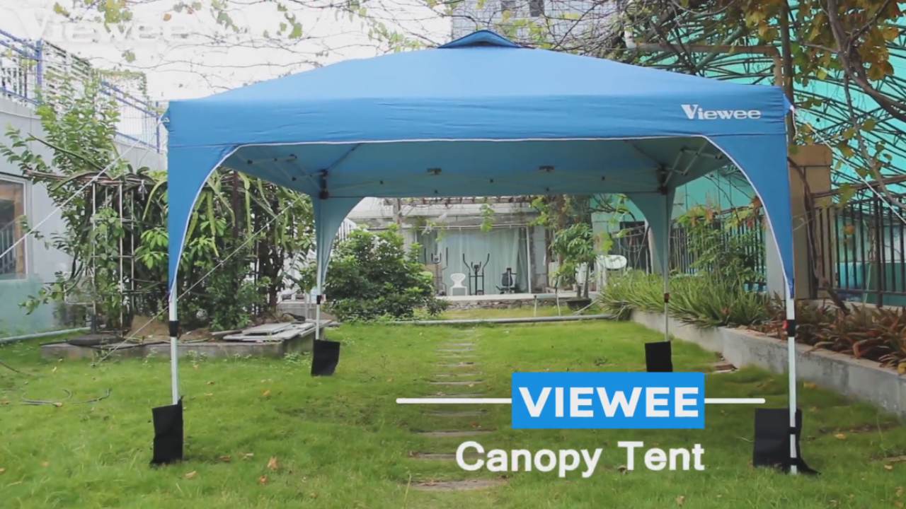 Watch Viewee Pop-up Canopy Tent 10＇ x 10＇ on Amazon Live
