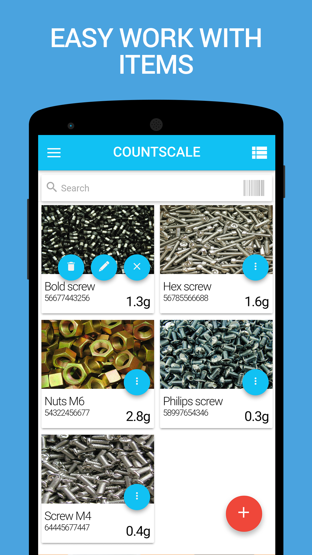 Countscale lite digital counting scale - App on Amazon Appstore