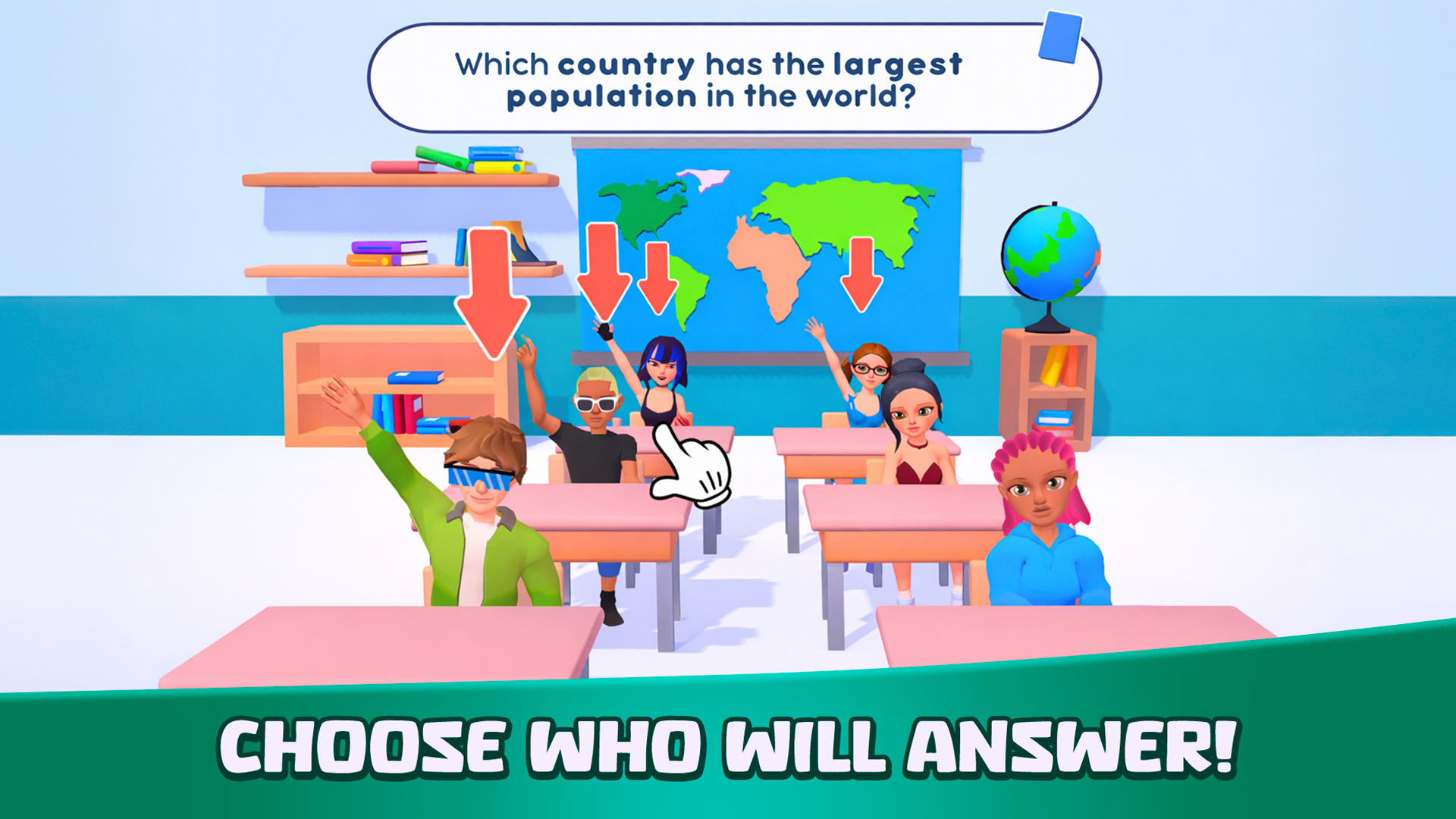 Teacher: School Sim – School game with lessons, quizzes, homework ...