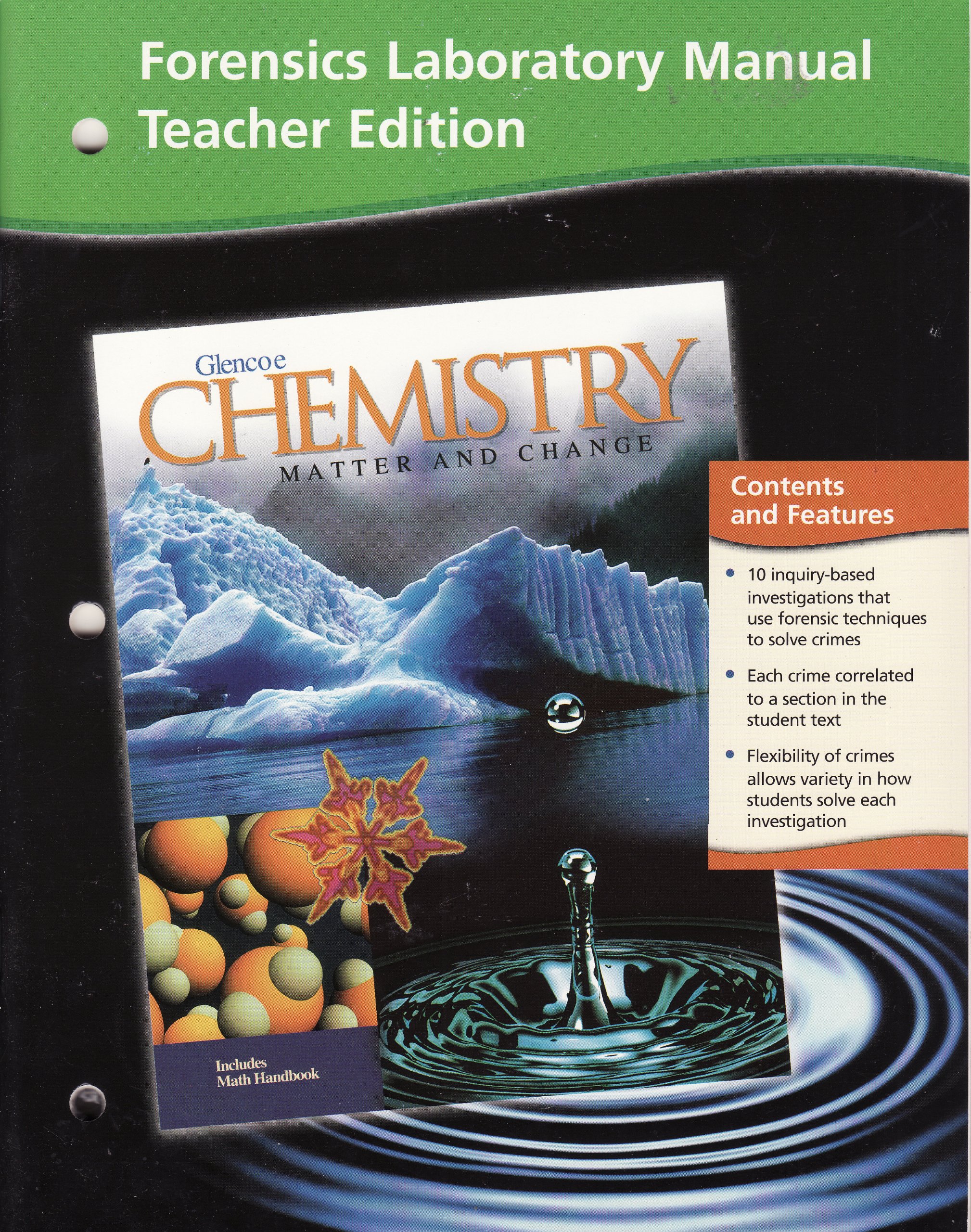 Glencoe Chemistry Matter and Change: Forensics Laboratory Manual ...