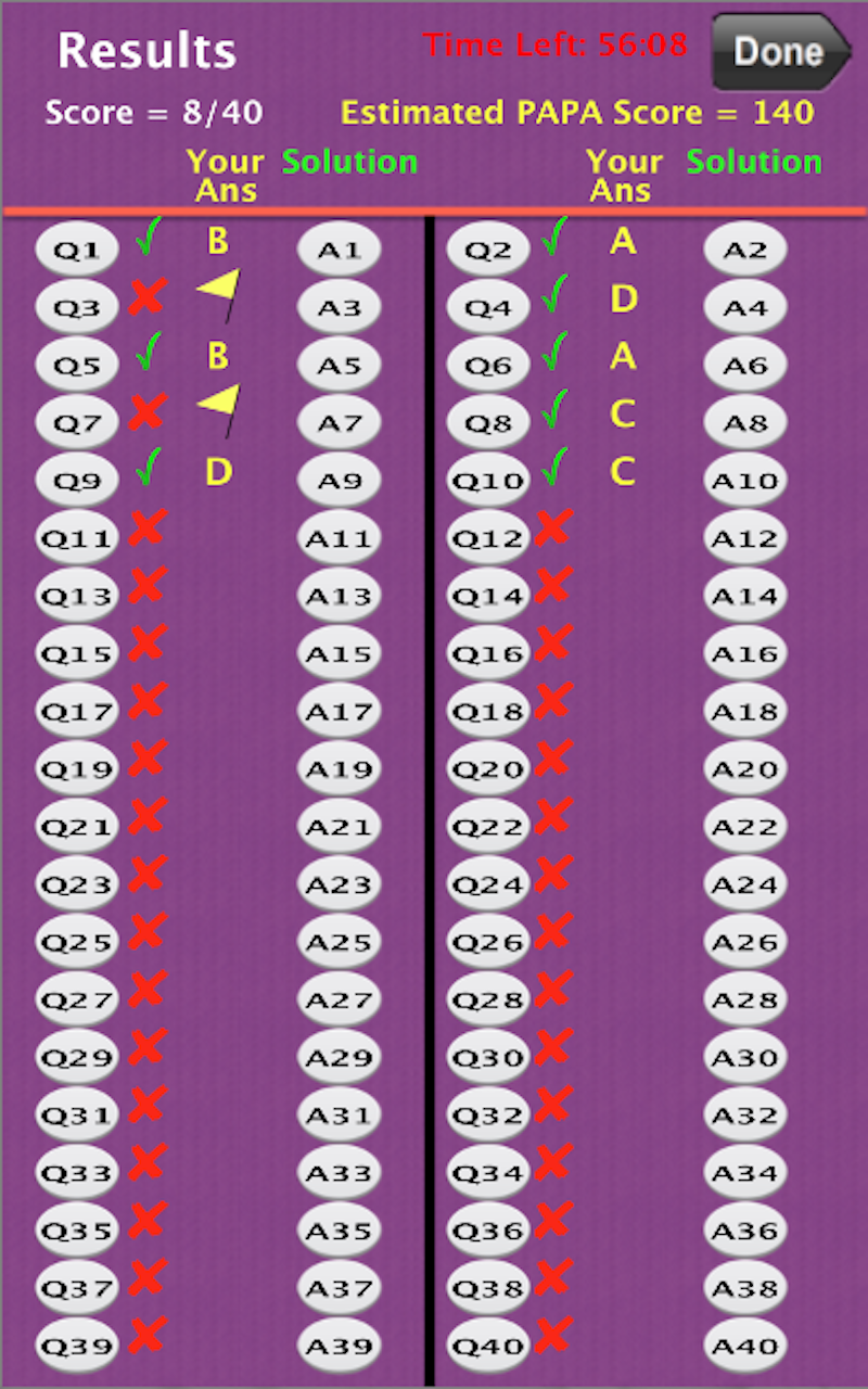 PAPA Math Practice Test - App on Amazon Appstore