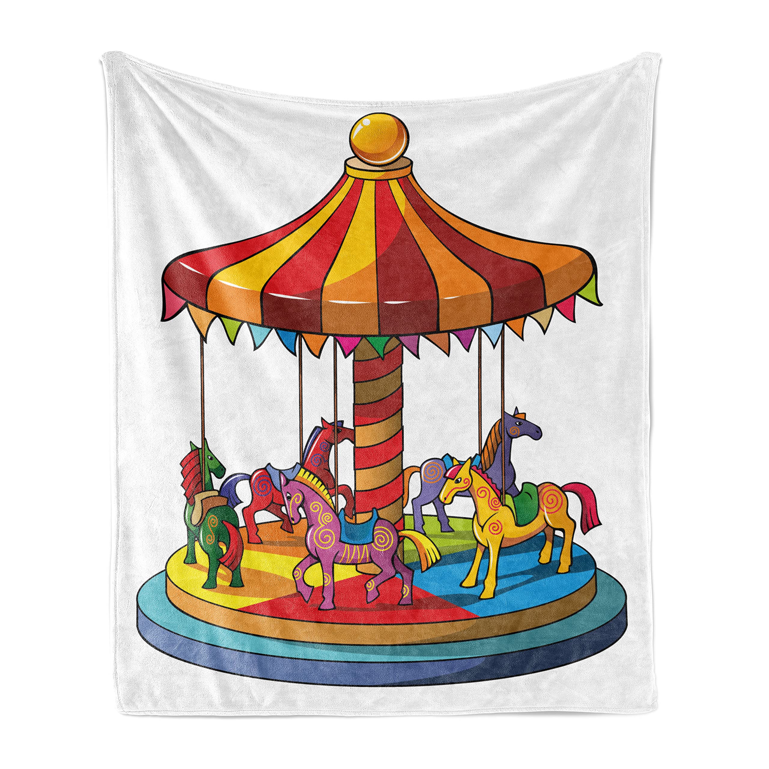 Cartoon Merry Go Round