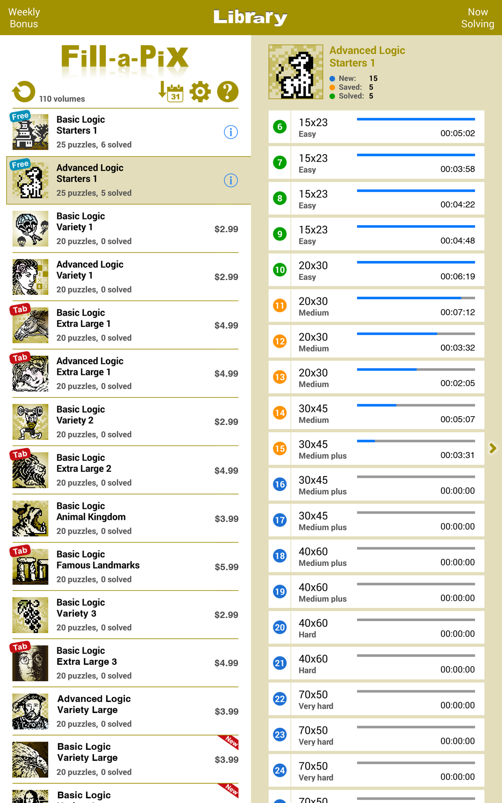 Conceptis Fill-a-Pix - App on Amazon Appstore