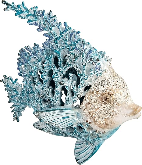 Amazon.com: Corner Merchant Ocean Decor Coral Reef Angelfish Beach Home ...