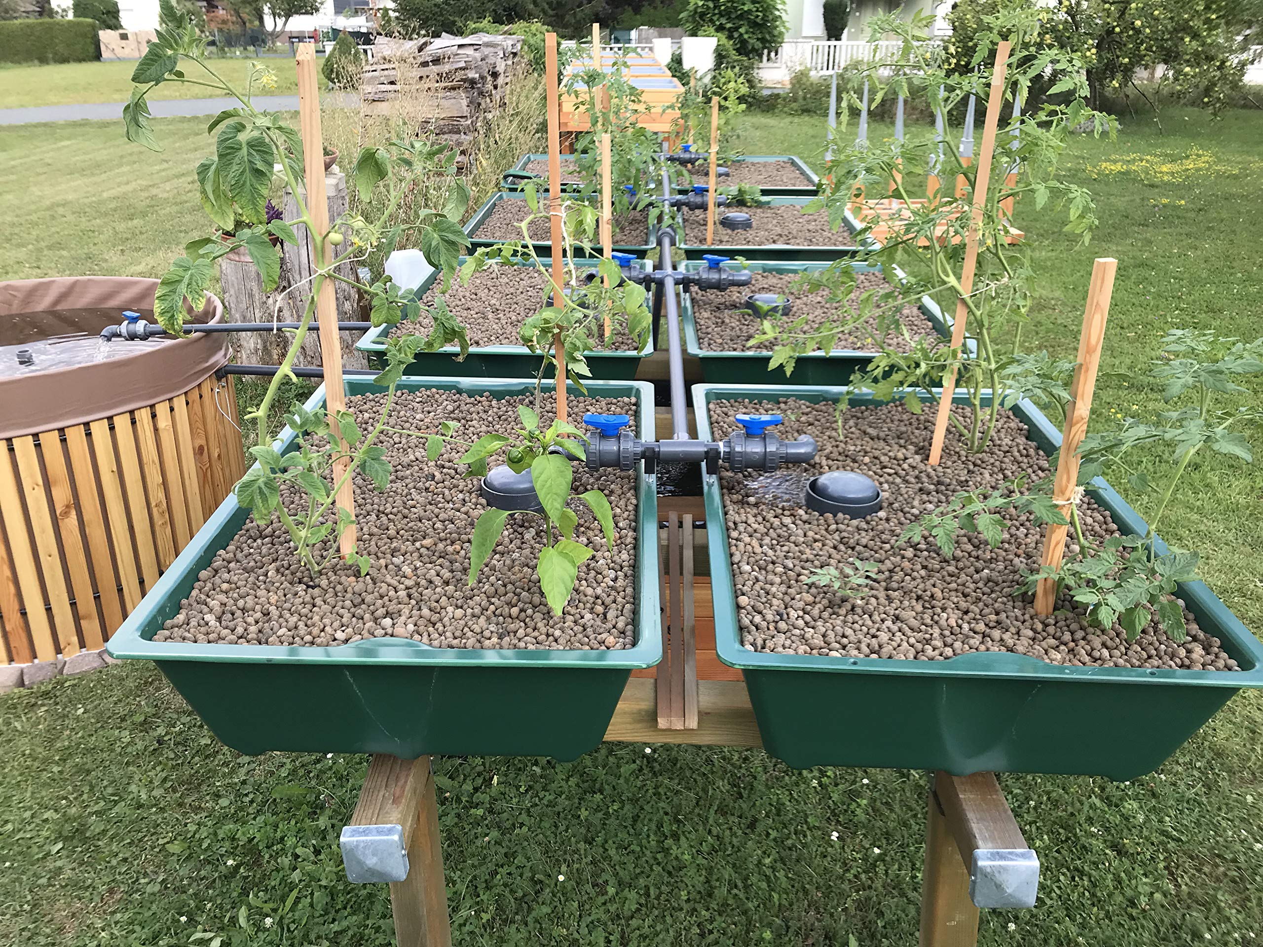 Aquaponic Hydroponic Grow Beds Aquaponics System Overview Types,