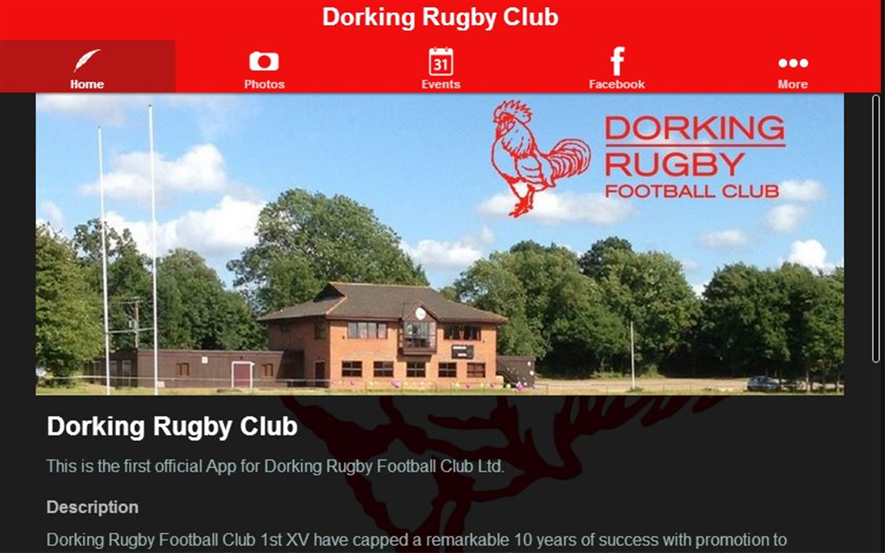 Dorking Rugby Club - App on Amazon Appstore