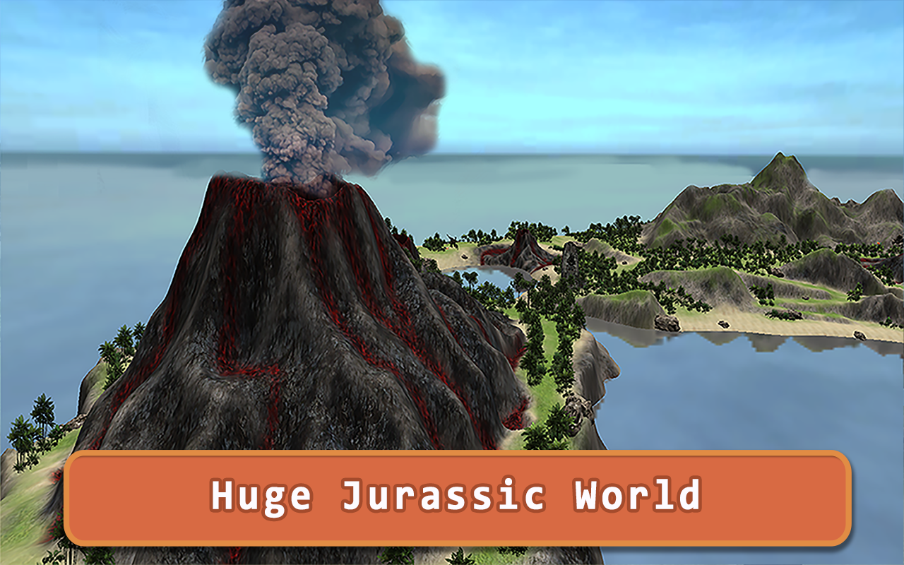 Dinosaur T-rex Simulator: Volcano World - App on Amazon Appstore