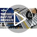 Amazon.com: Nuvium 6" Rise Threshold Ramp, Aluminum Door Entry Ramp for ...