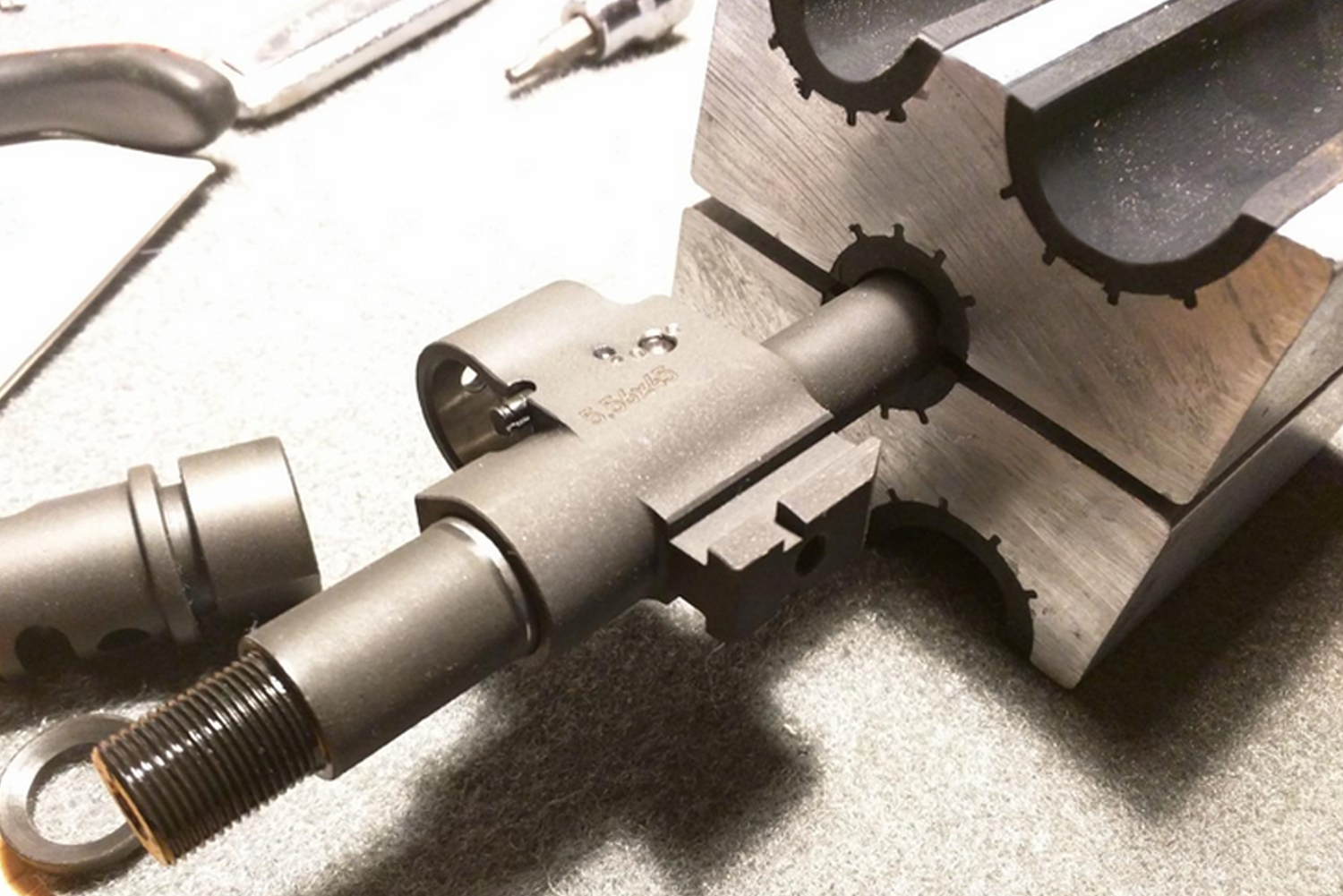 Watch Universal Barrel Clamp for Firearms, Gunsmithing on Amazon Live