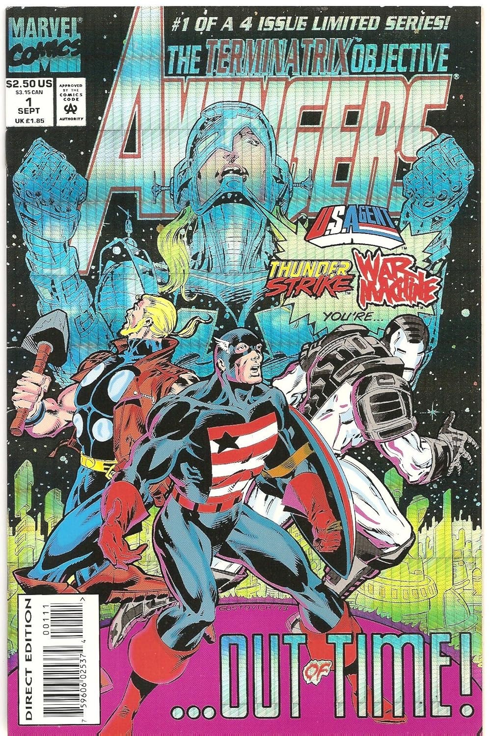 Amazon.com: Avengers: The Terminatrix Objective, No. 1 (Borderlands ...