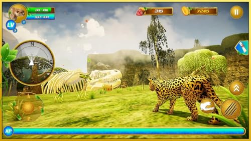 Virtual Wild Cheetah Family Simulator Games For Kids:Amazon.co.uk ...