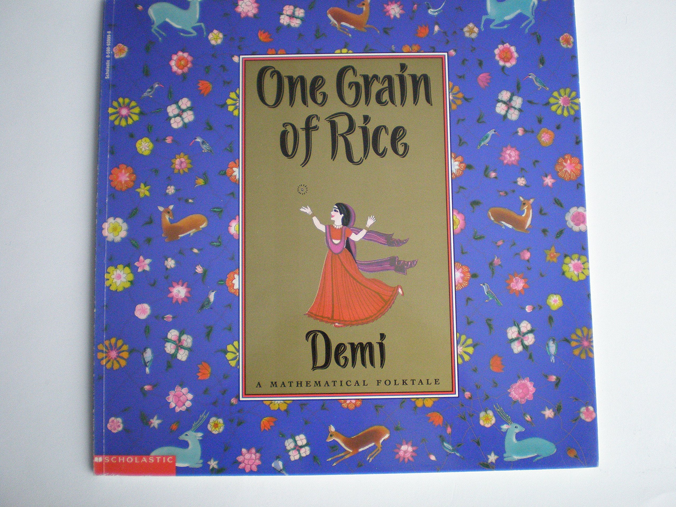 One Grain of Rice: A Mathematical Folktale: Demi: 9780590939997: Amazon ...