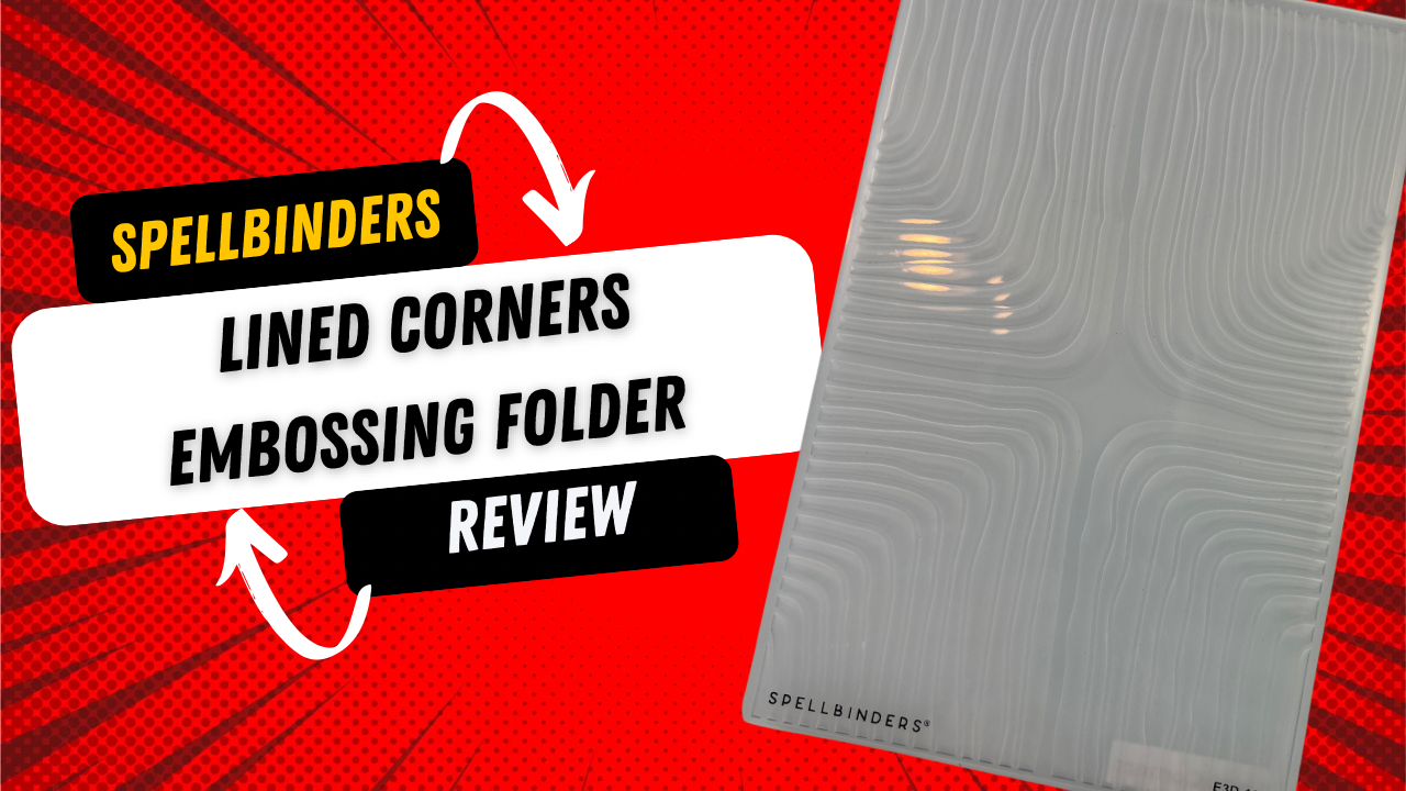Watch Lined corners is great for unique embossed backgrounds on Amazon Live